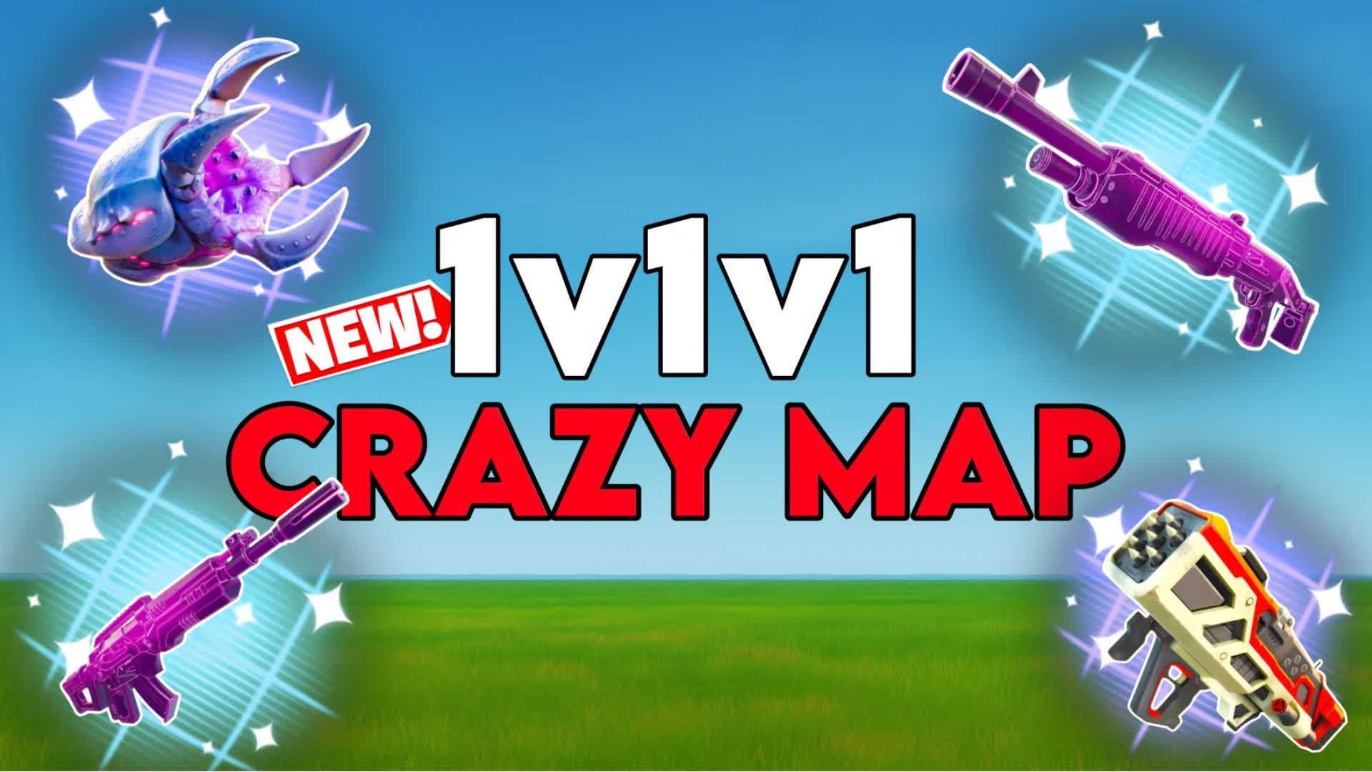 CRAZY MAP 1V1V1 7398-6564-1626 by yaya_studio - Fortnite Creative Map ...
