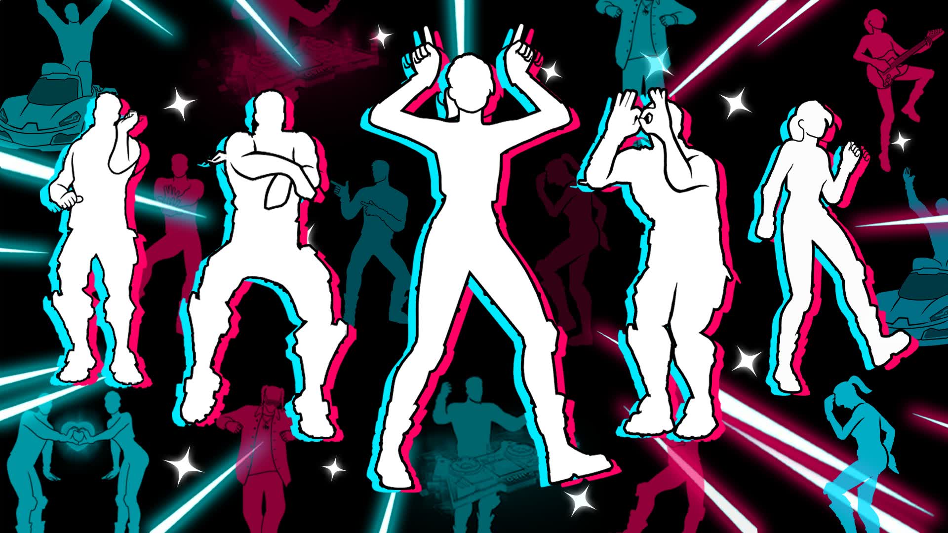 TIKTOK EMOTES FFA🎵 6544-1260-4119 by youcantseeme - Fortnite Creative ...