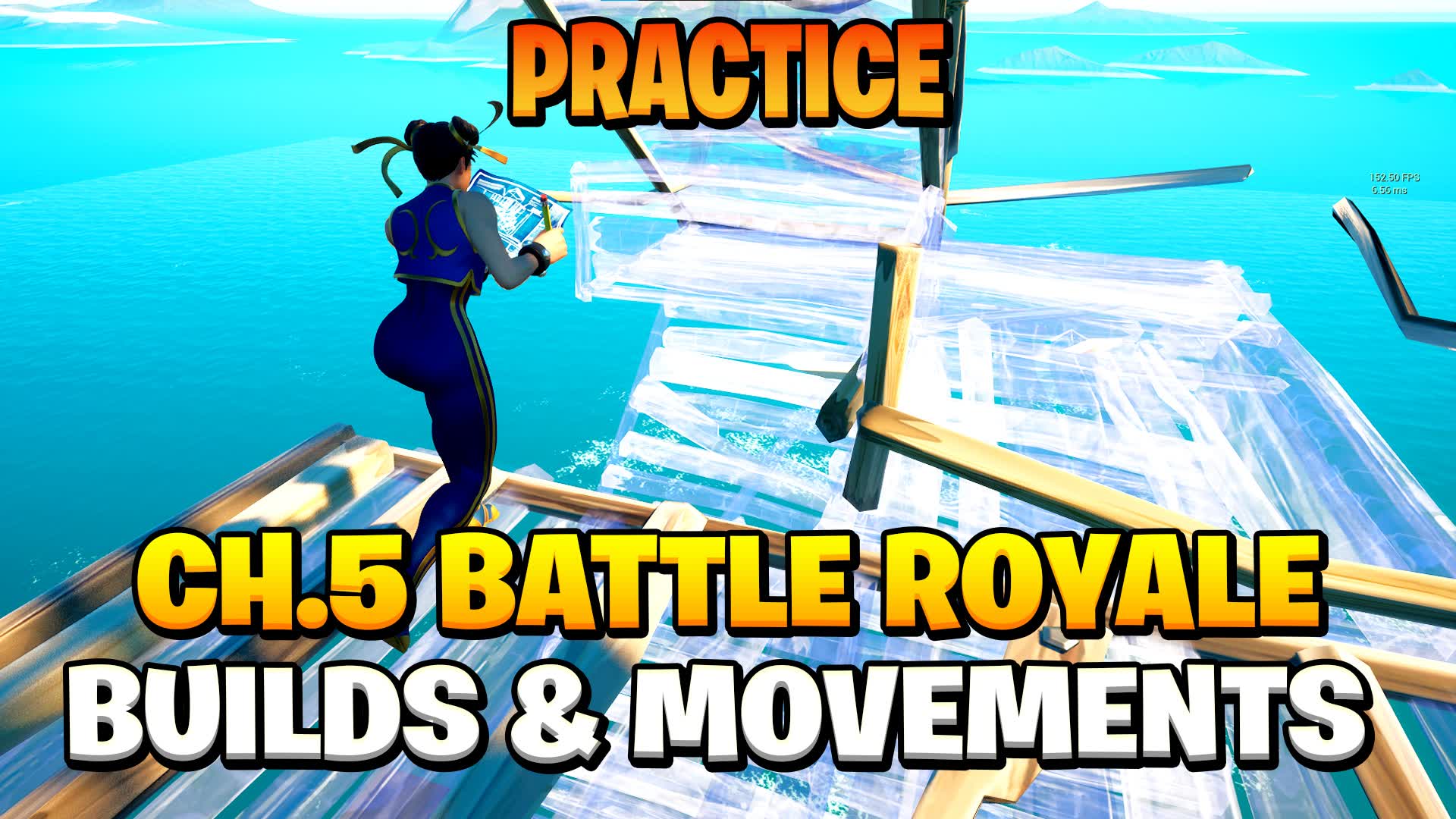 🔥 Chapter 5 BR movement build practice! 1468-4600-4228 من ابتكار dowell ...