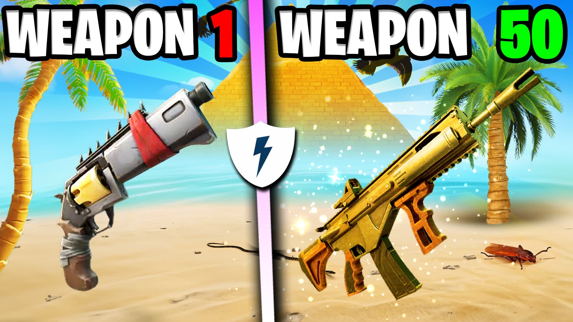 OVERSHIELD GUN GAME 9932-6334-7838 by sunn - Fortnite