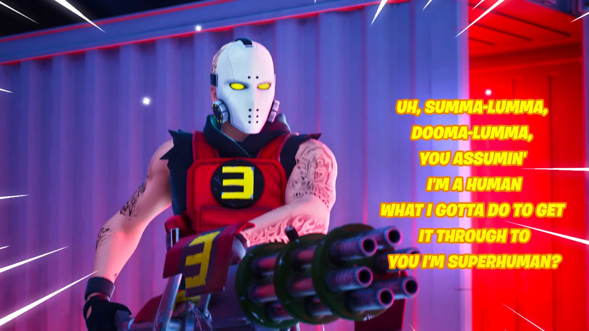 Eminem's Minigun - FFA 9993-2885-1647 par nsmash - Fortnite
