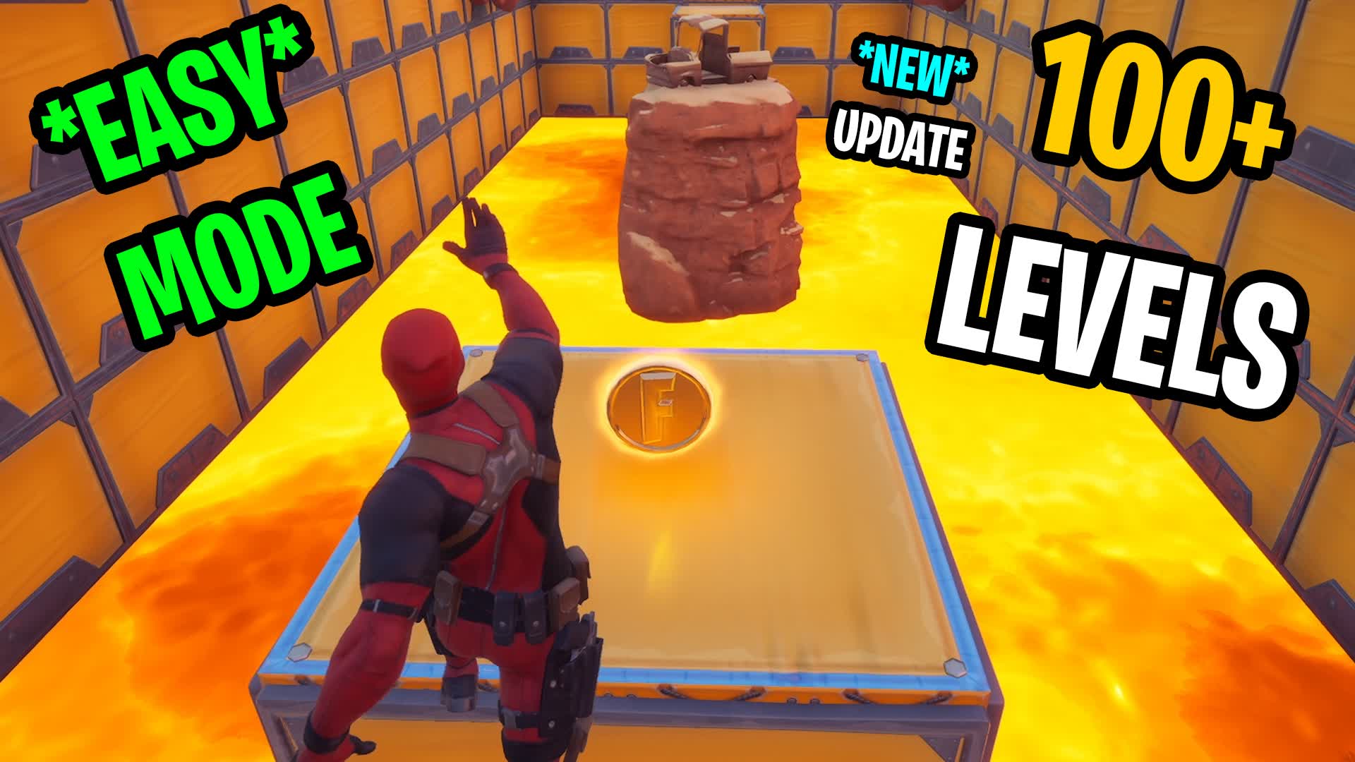 *EASY* 100+ LEVEL DEFAULT PARKOUR 9049-4689-5417 by paraisox - Fortnite ...