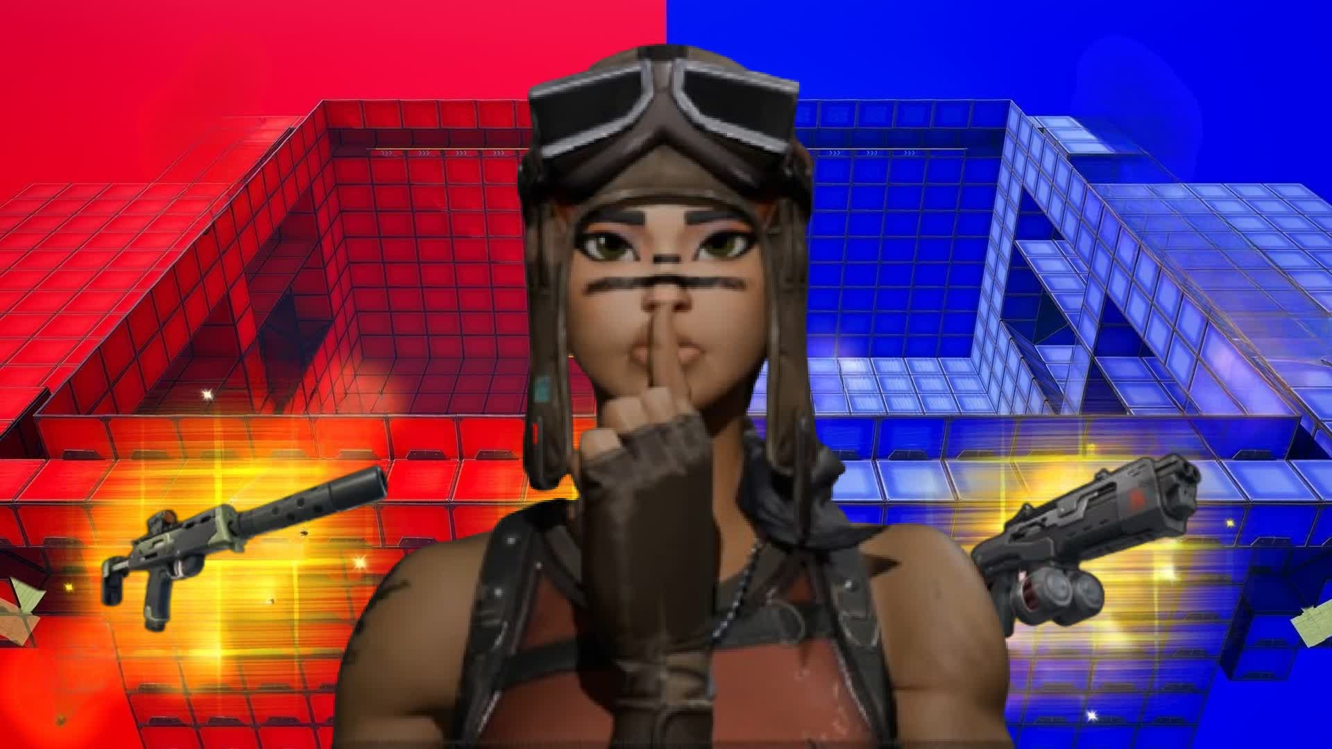 Secret Red🔴vs Blue🔵 9766-9515-1083 by hayhaymakesmaps - Fortnite ...