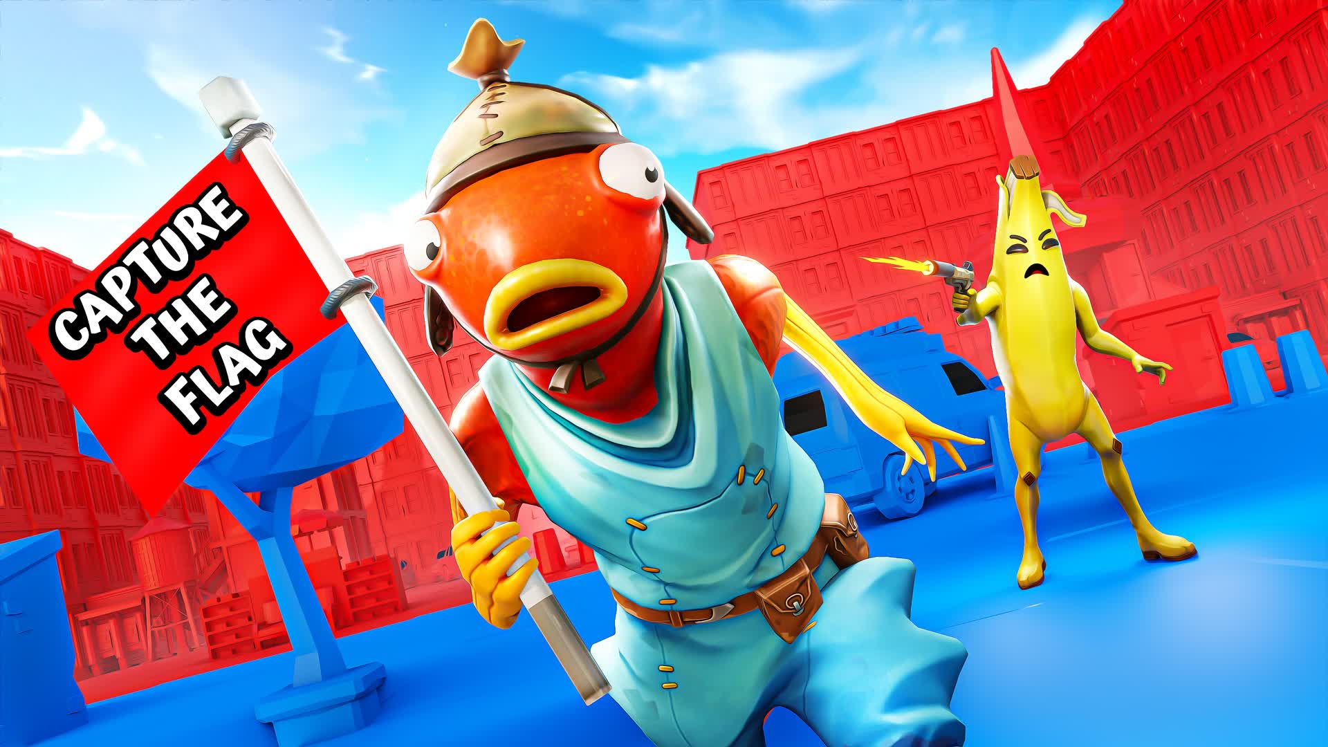 🚩 RED VS BLUE - CAPTURE THE FLAG 🚩 7224-1100-4789 by bulpp - Fortnite ...