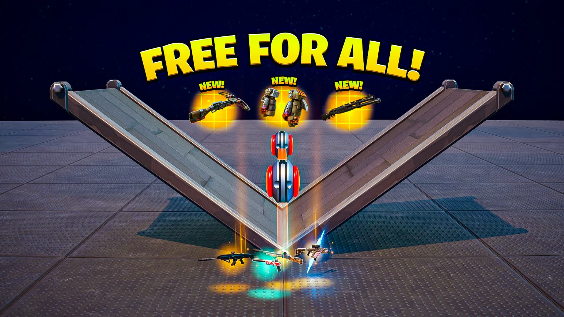 1V1 FREE FOR ALL - ALL WEAPONS 1413-0650-8236 by mrluxie - Fortnite ...