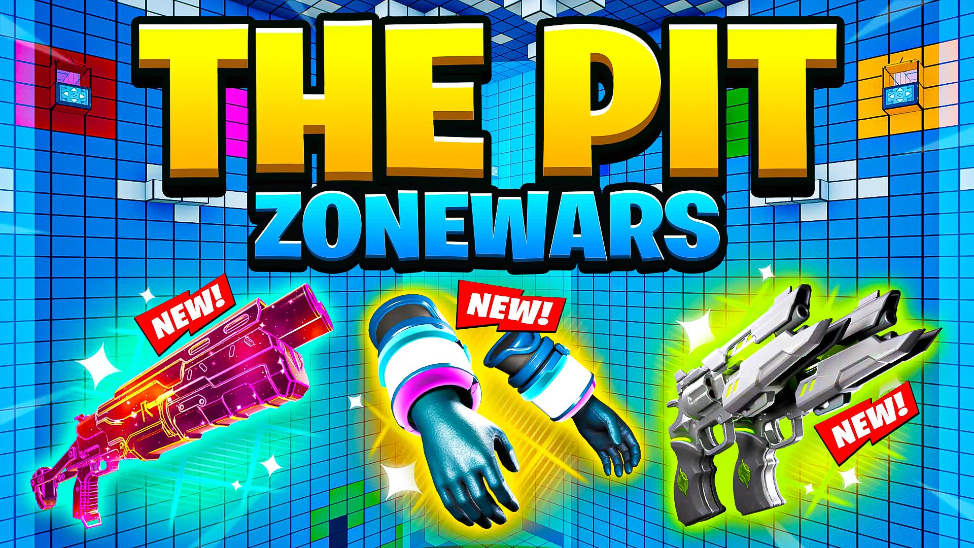 THE PIT ZONE WARS! NEW GUNS (9854-7251-8085) by zubix_3d - Fortnite ...