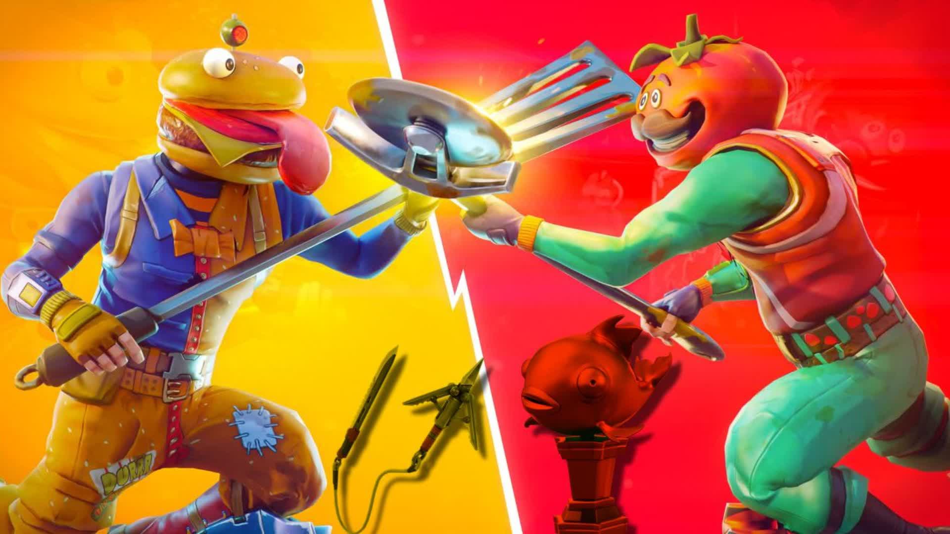 notemxn tarafından üretilen CRAZYY DURRR BURGER VS TOMATO HEAD 🍔🍅 1691 ...