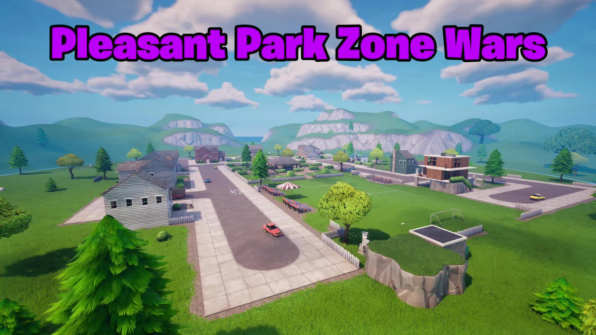 Pleasant Park Zone Wars 6552-1364-9040 by voideks - Fortnite Creative Map Code - Fortnite.GG