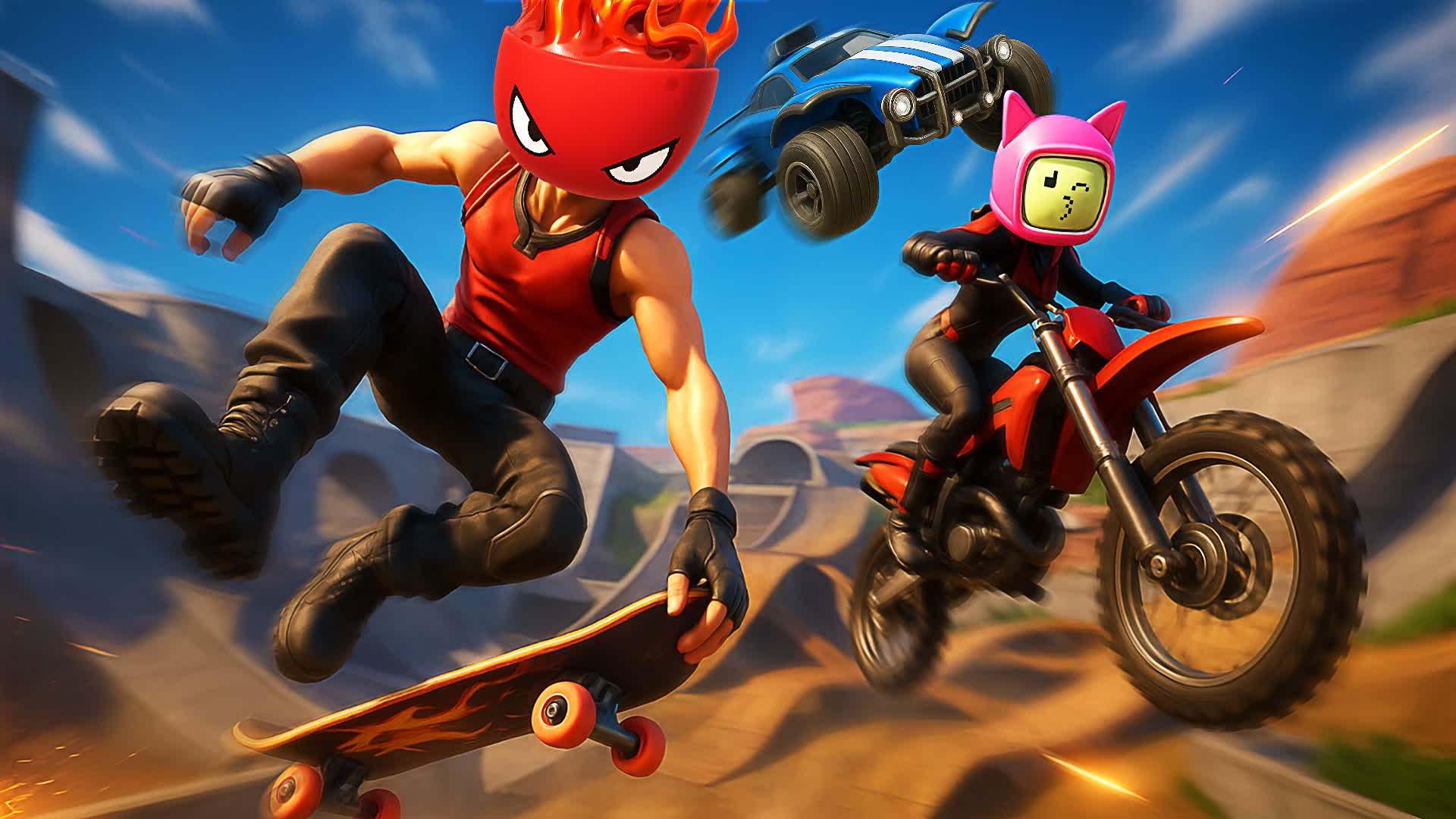 Super Mega Ultra Ramp | Stunt Park 5385-7940-1472 by 11it - Fortnite ...