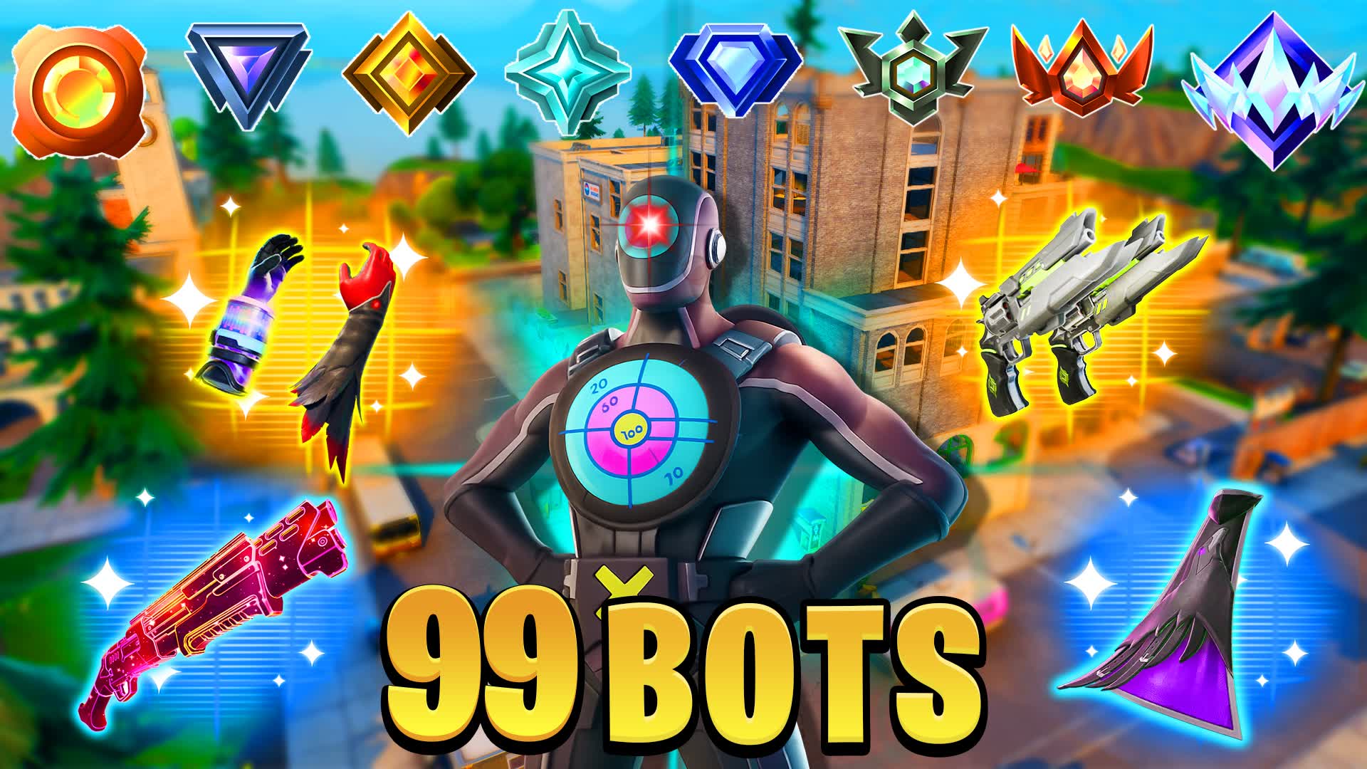 99 BOTS 🎯 9500-1055-4789 by hr_studios - Fortnite Creative Map Code ...