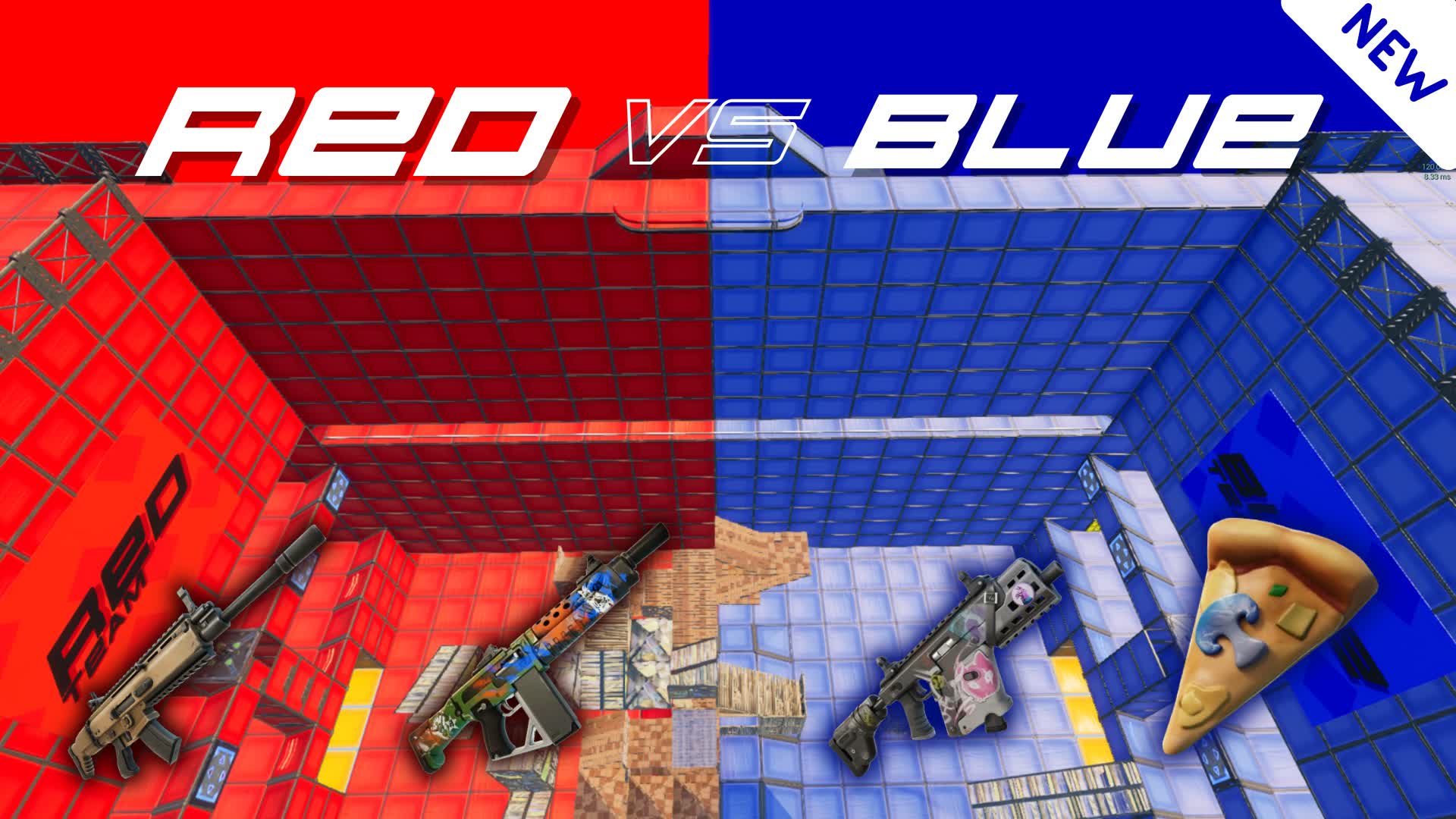 CLASSIC RED 🟥 VS BLUE 🟦 9438-4567-2516 by jmola.no - Fortnite Creative ...