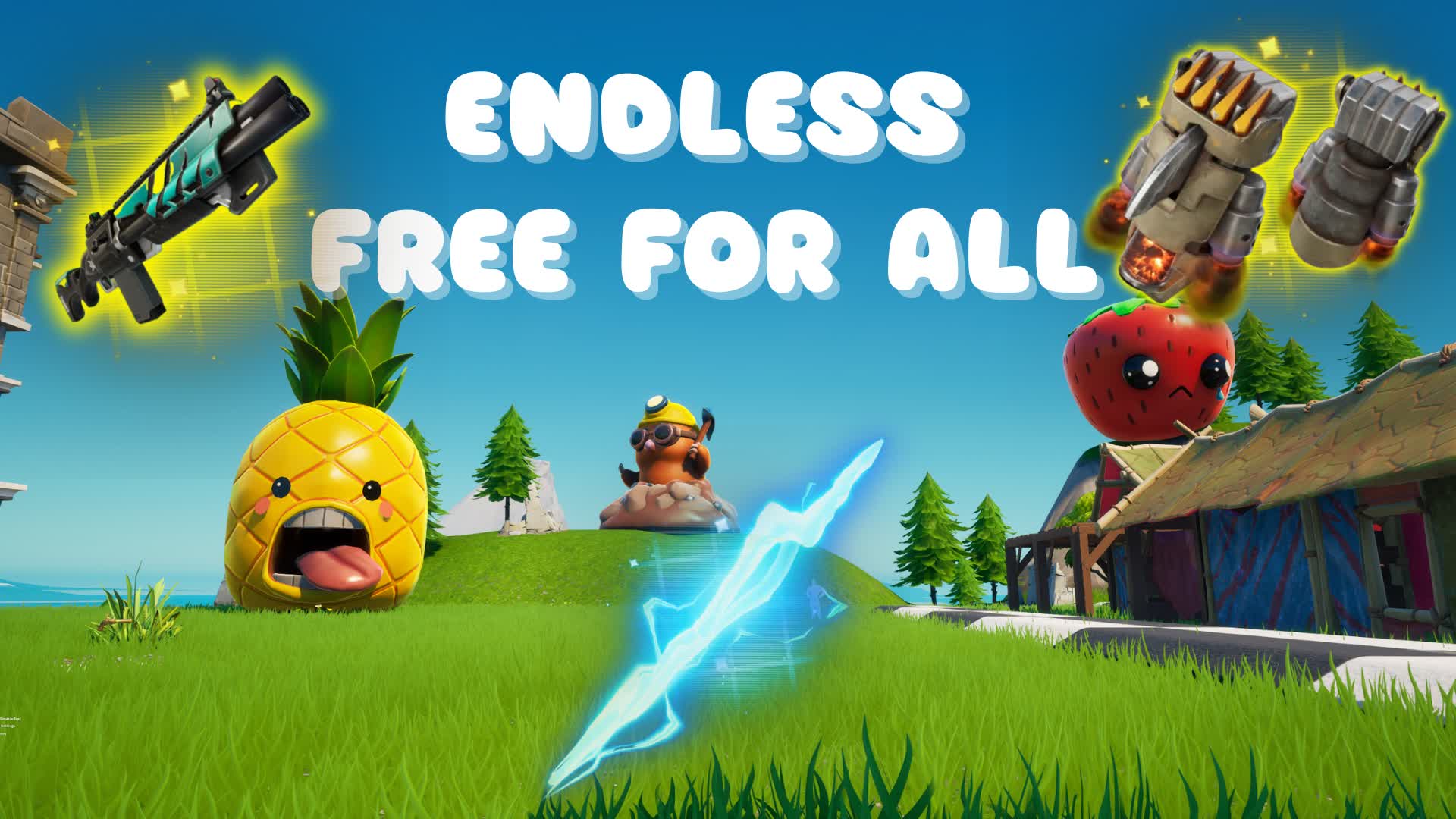 Endless - Free For All 9048-2266-6666 by fnw26 - Fortnite Creative Map Code - Fortnite.GG