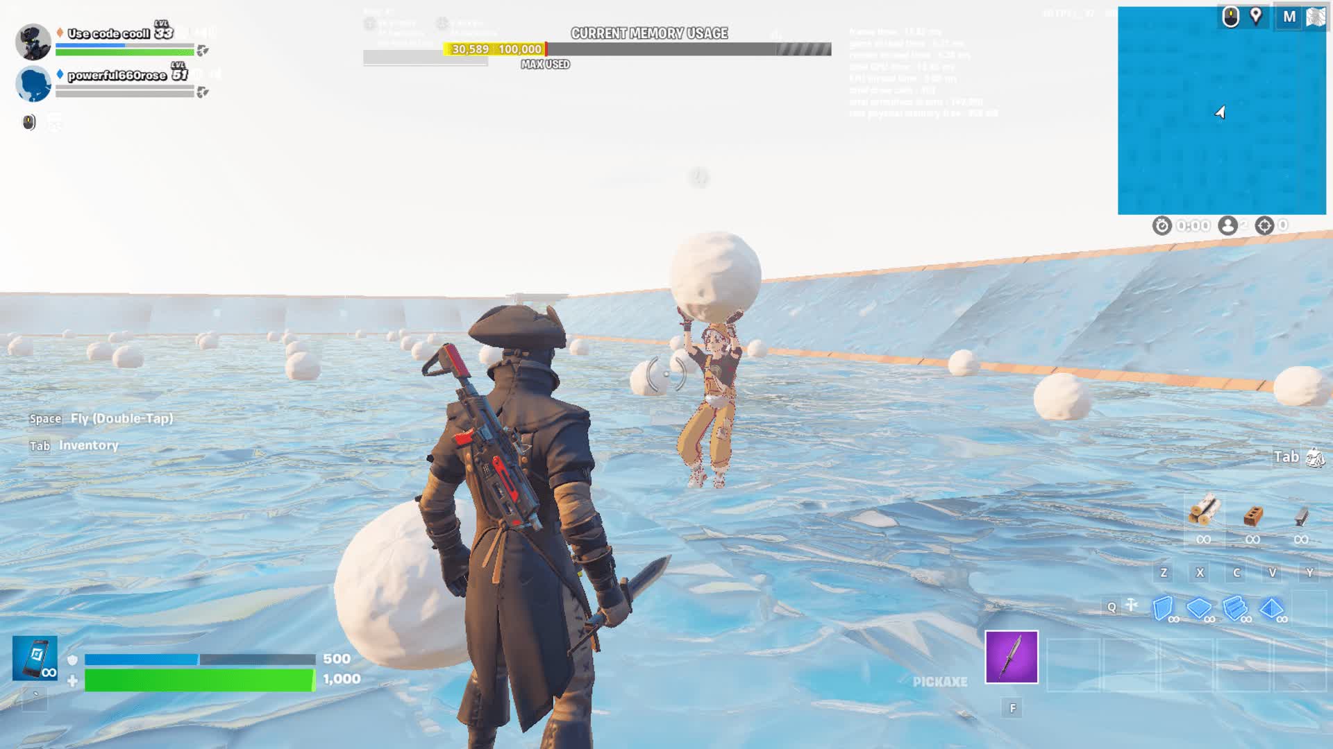 Frosty smash bros 1305-5162-5148 by cooll - Fortnite Creative Map Code - Fortnite.GG