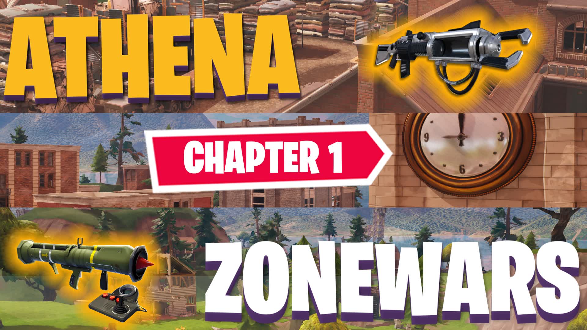 Athena Zone Wars: Chapter 1, Season 3 0599-3123-8097 by wirk - Fortnite ...