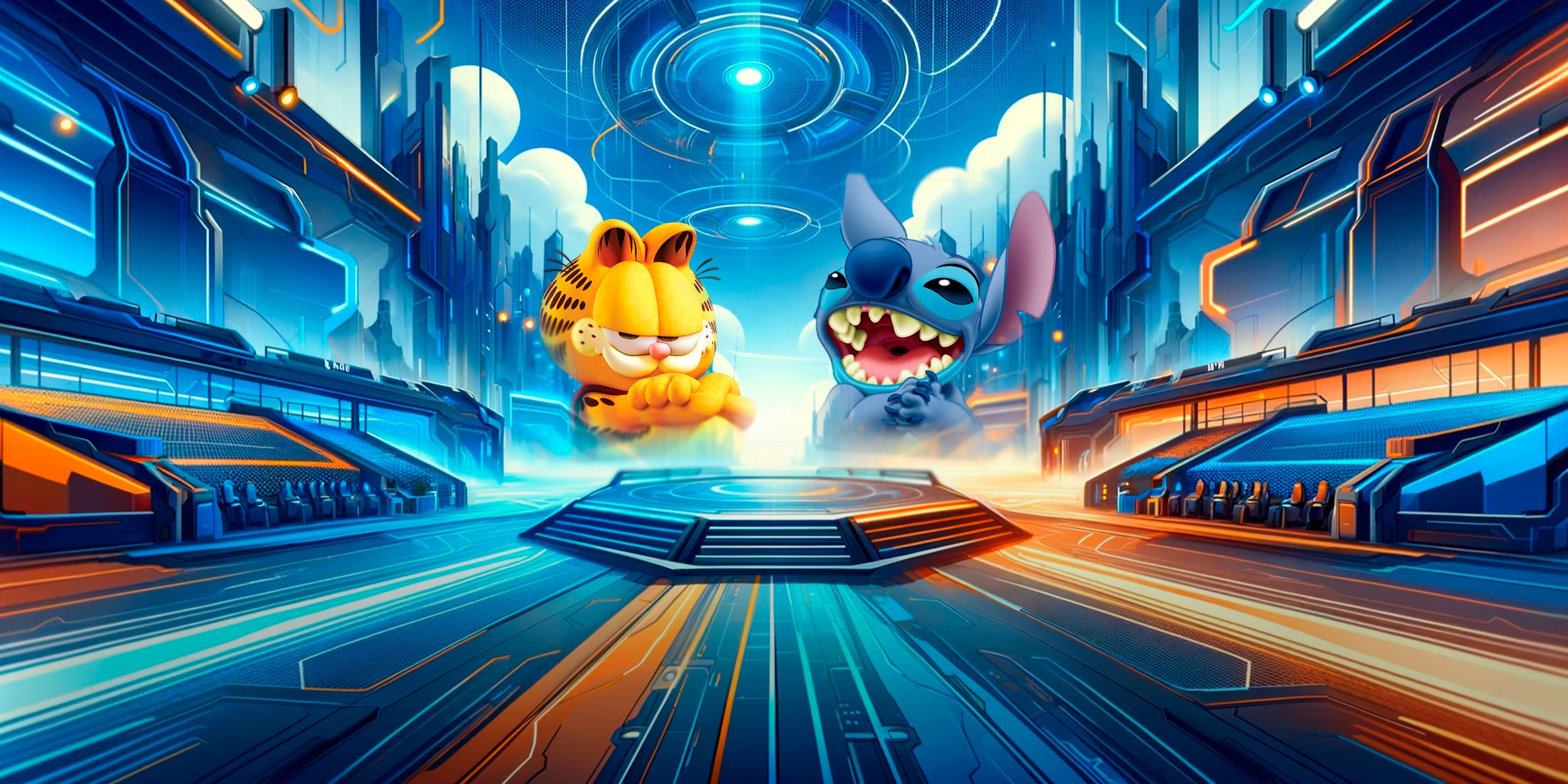 Garfield VS Stitch 3538-8315-6008 by aetherwoven - Fortnite Creative ...