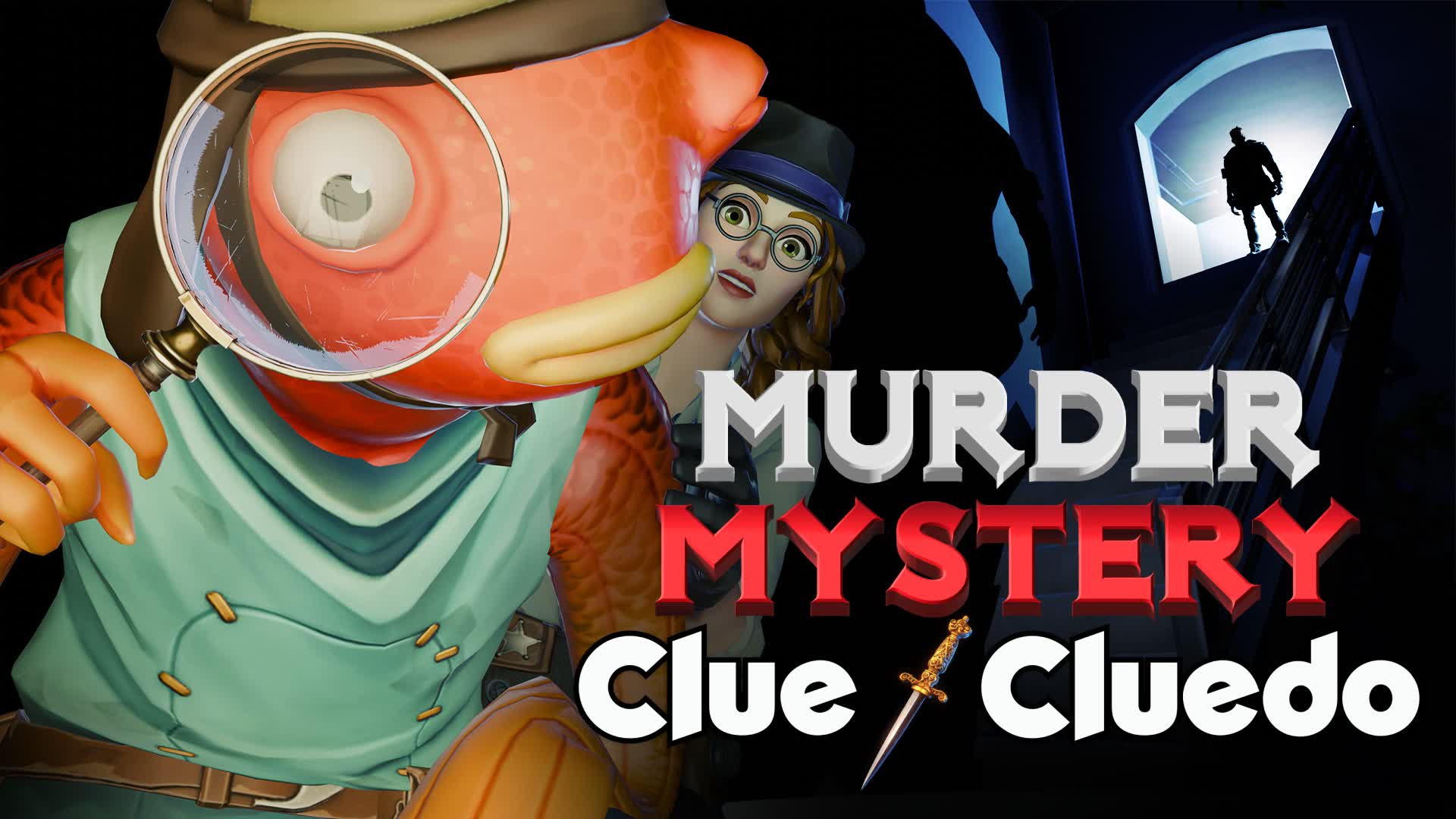 Minigame Murder Mystery 🔎 Clue Cluedo 0783-3570-5073 by looknorthworld - Fortnite Creative Map ...