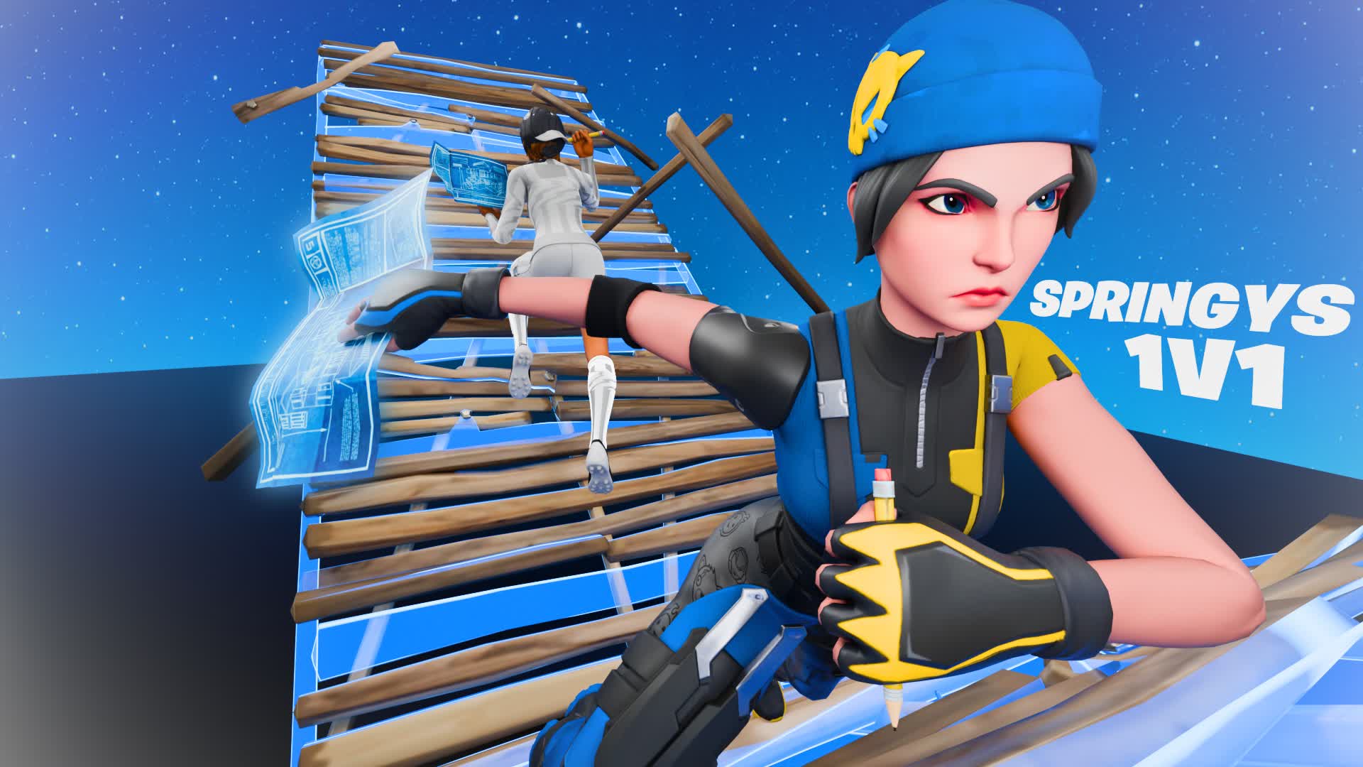 Springy's 1v1 Map 7782-6697-7805 by springy - Fortnite