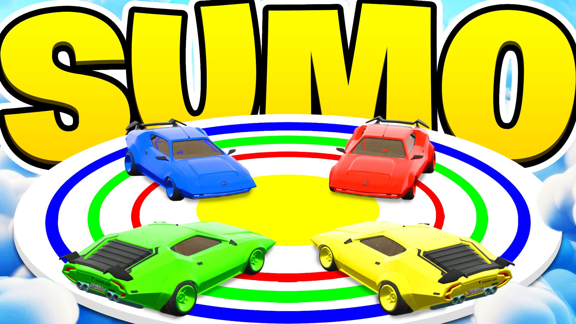 ⭐SUMO CARS⭐ 8755-5669-1083 by seba23 - Fortnite Creative Map Code - Fortnite.GG