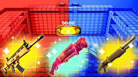 CRAZY RED VS BLUE 🔴🔵 (p0) 6136-1506-0338 by leanproject - Fortnite Creative Map Code - Fortnite.GG