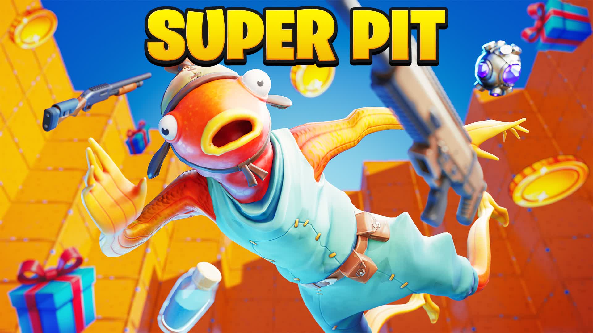 SUPER PIT - FFA 1798-8556-1702 by noncha - Fortnite Creative Map Code - Fortnite.GG