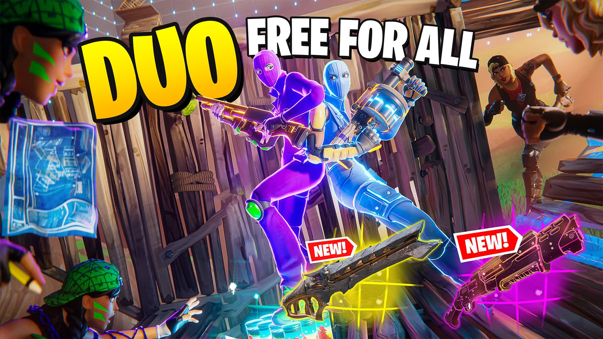 SETTY FFA [DUO] 🎯 1059-0135-1195 by setty - Fortnite Creative Map Code ...