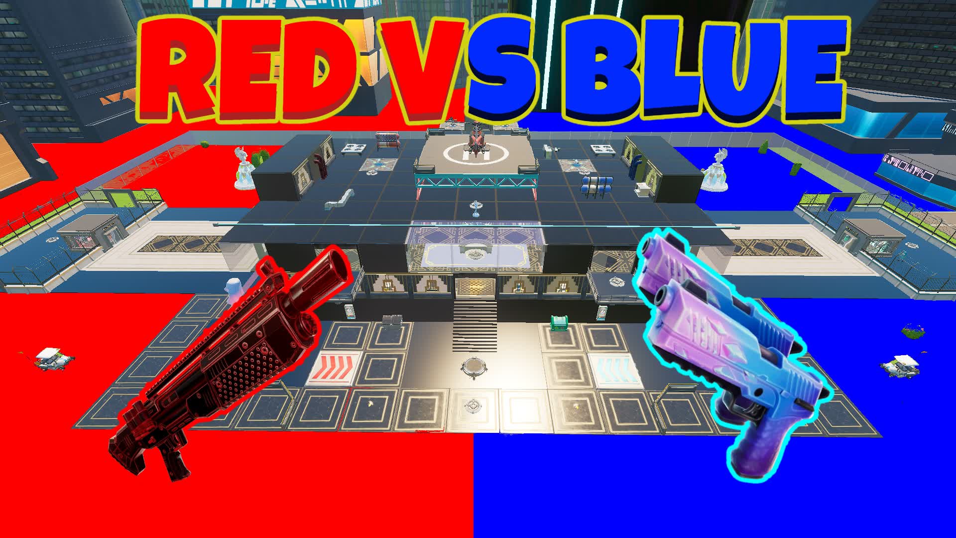 Red Vs Blue: Bank Heist 💰 9430-7752-3410 by notchicken - Fortnite Creative Map Code - Fortnite.GG