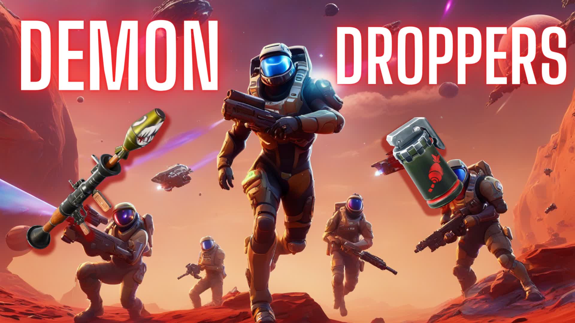 DemonDroppers 1359-4031-2093 by mattratt - Fortnite Creative Map Code ...