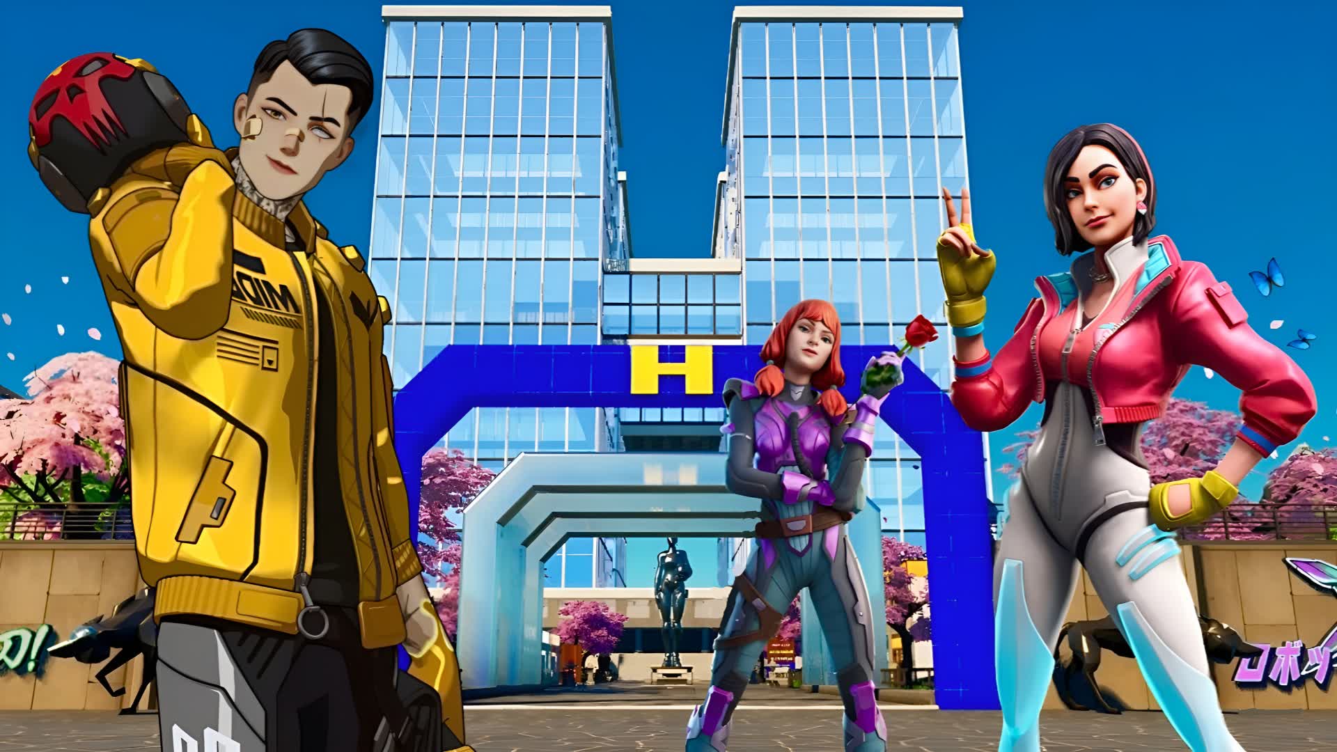 🦸Hero Academy Roleplay🦸 4990-6359-3374 by mycal - Fortnite Creative Map ...