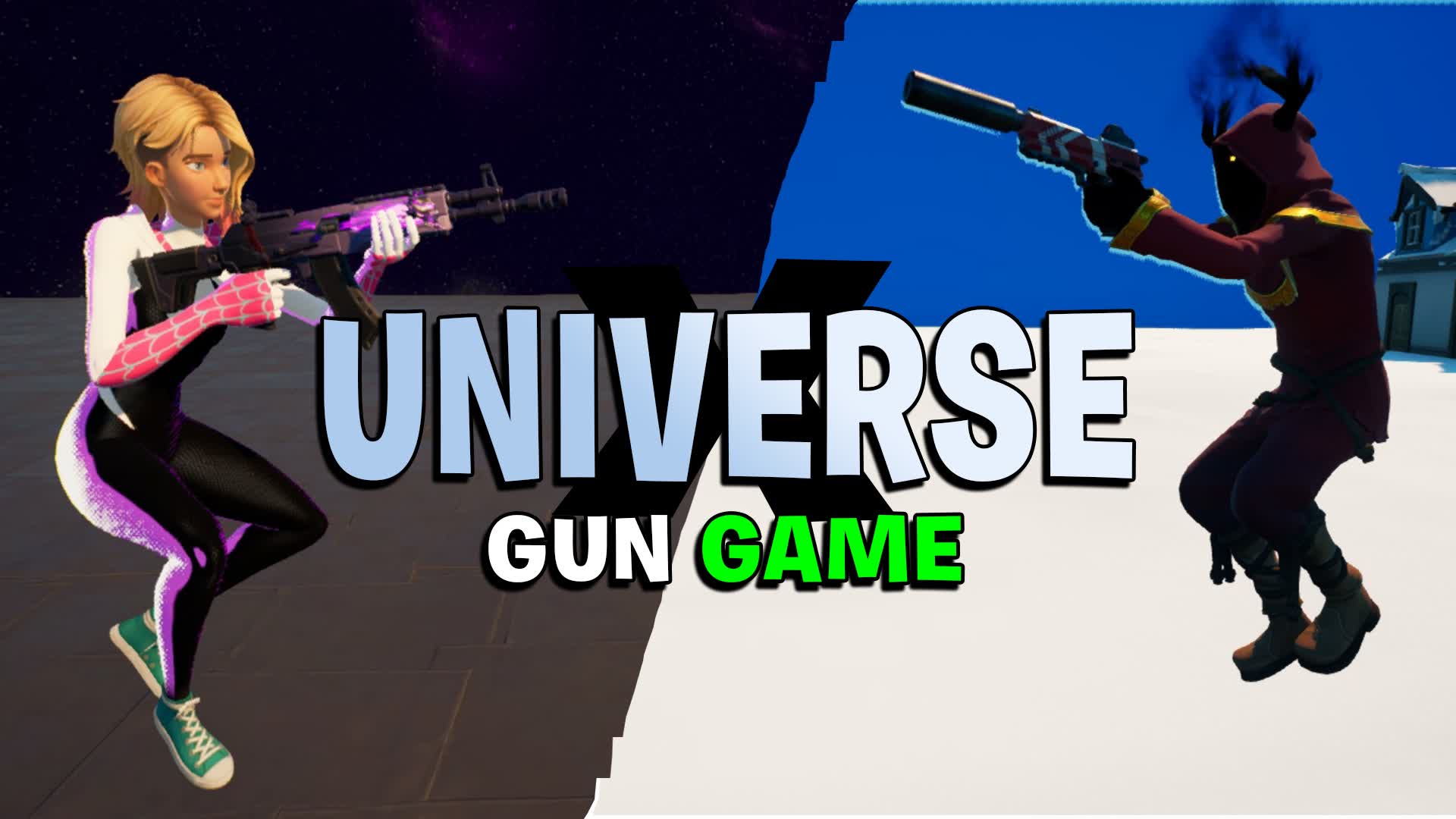 UNIVERSE GUN GAME 4221-1594-6140 by 2jhacky - Fortnite.GG