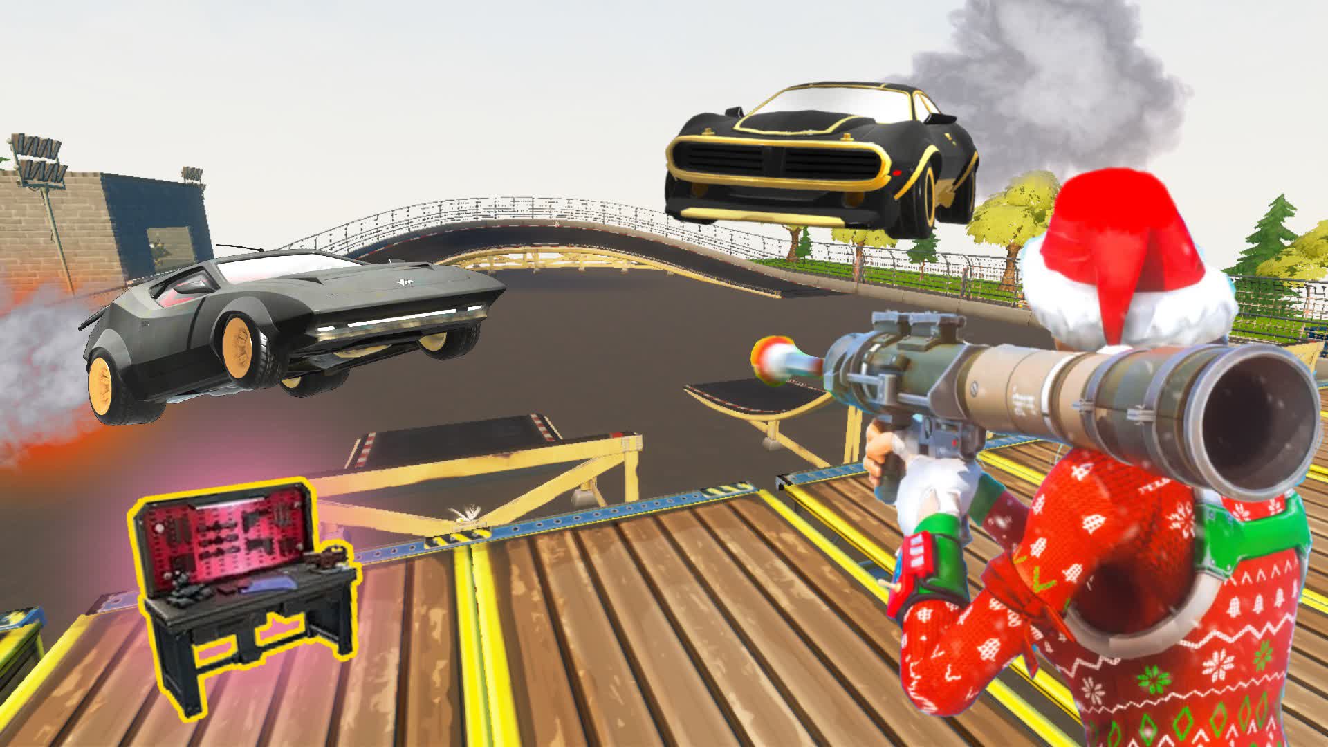 RACETRACK ROCKETS VS CARS V1.3 2415-9511-5258 by ghosssface - Fortnite ...