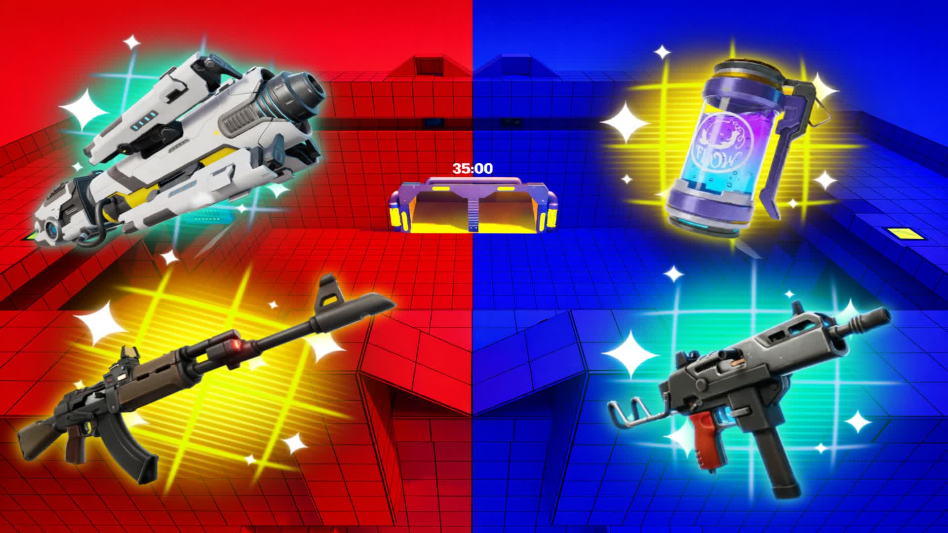 SUPER VAULT RED VS BLUE 🔴🔵 [FALIYO] 0577-4124-7206 by faliyo - Fortnite ...