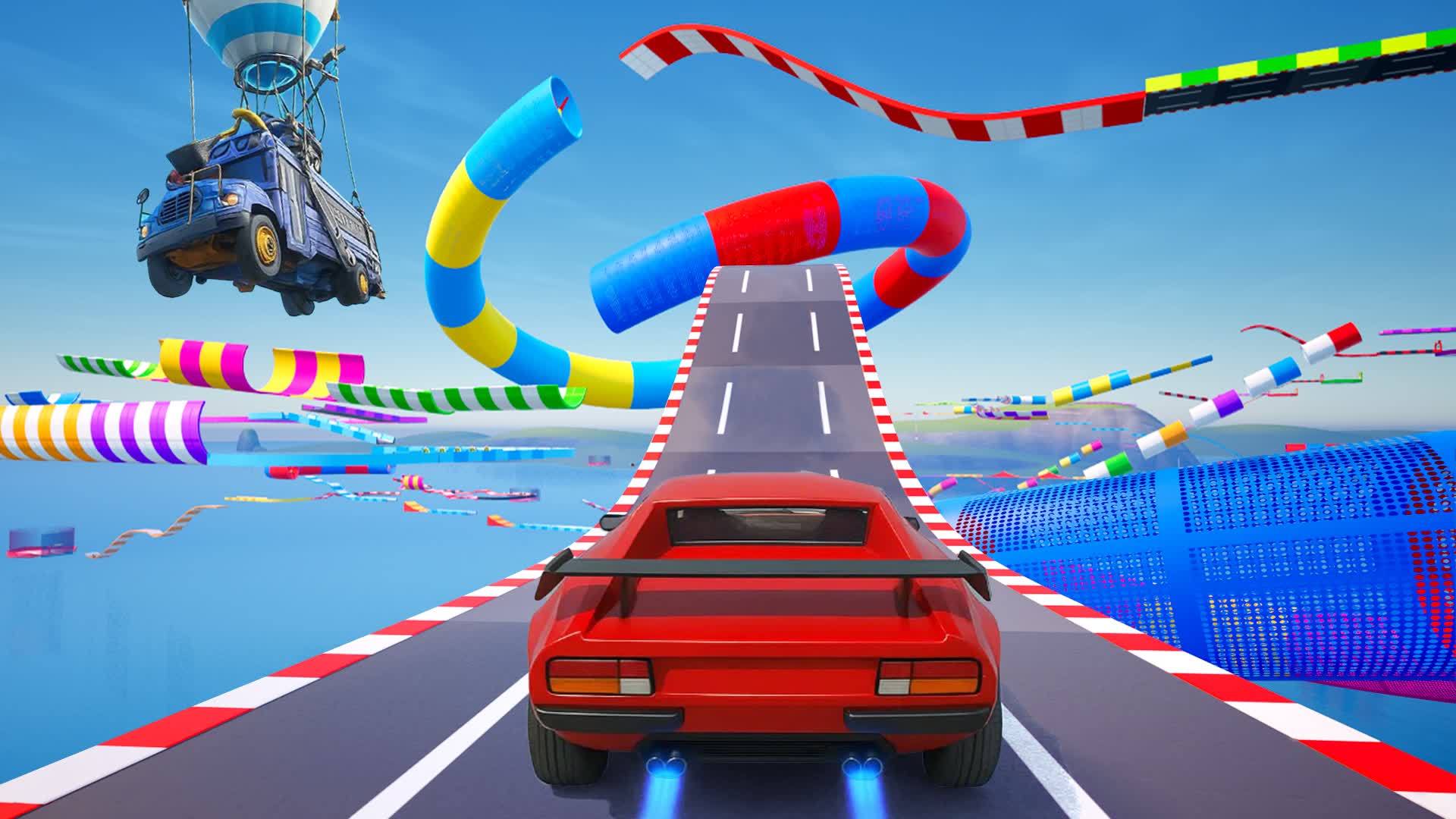 GT MEGA RAMP CAR STUNT 7931-4038-0508 by duckstudio - Fortnite Creative ...
