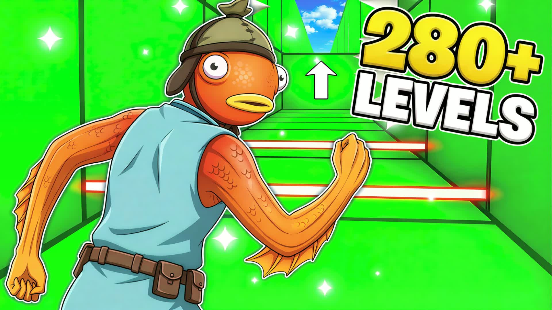 EASY PARKOUR 280+ LEVELS 1019-1578-7716 by tokhii - Fortnite Creative ...