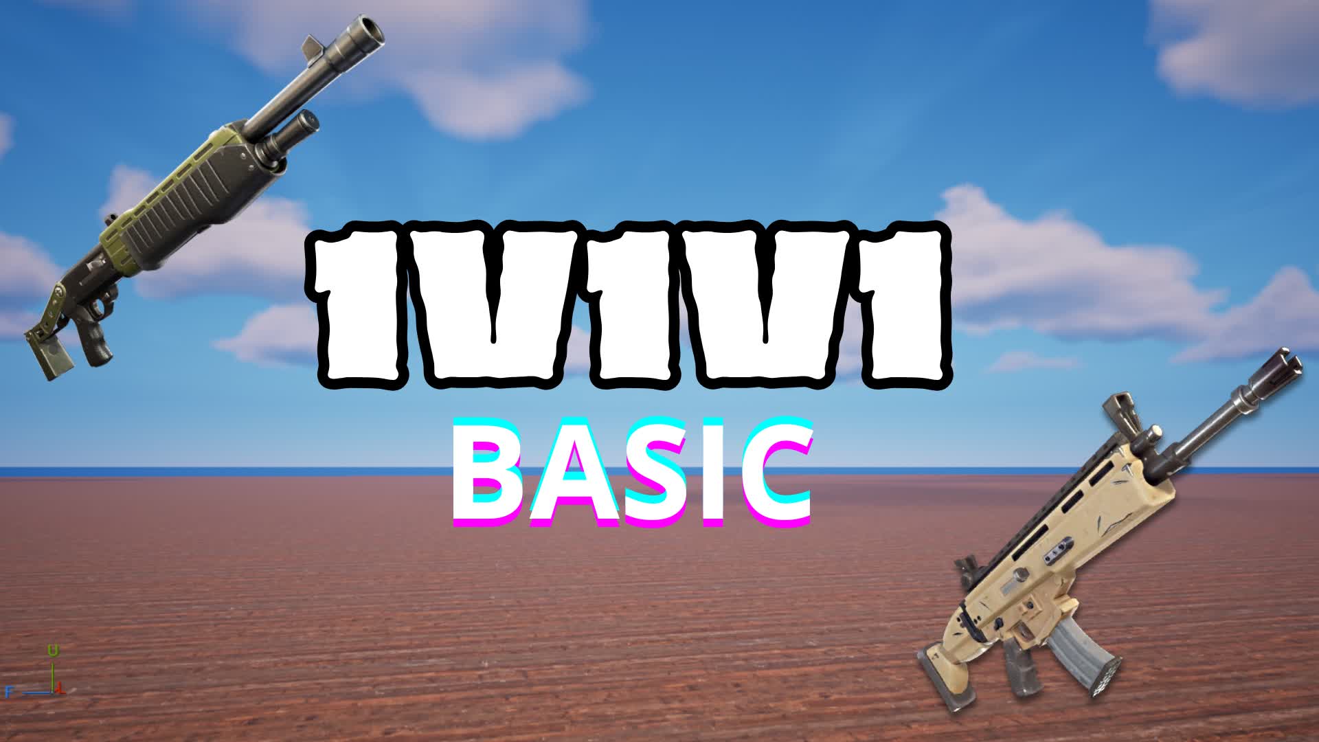 FFA 1V1V1 Realistic 8498-0861-4377 by ina3 - Fortnite Creative Map Code ...