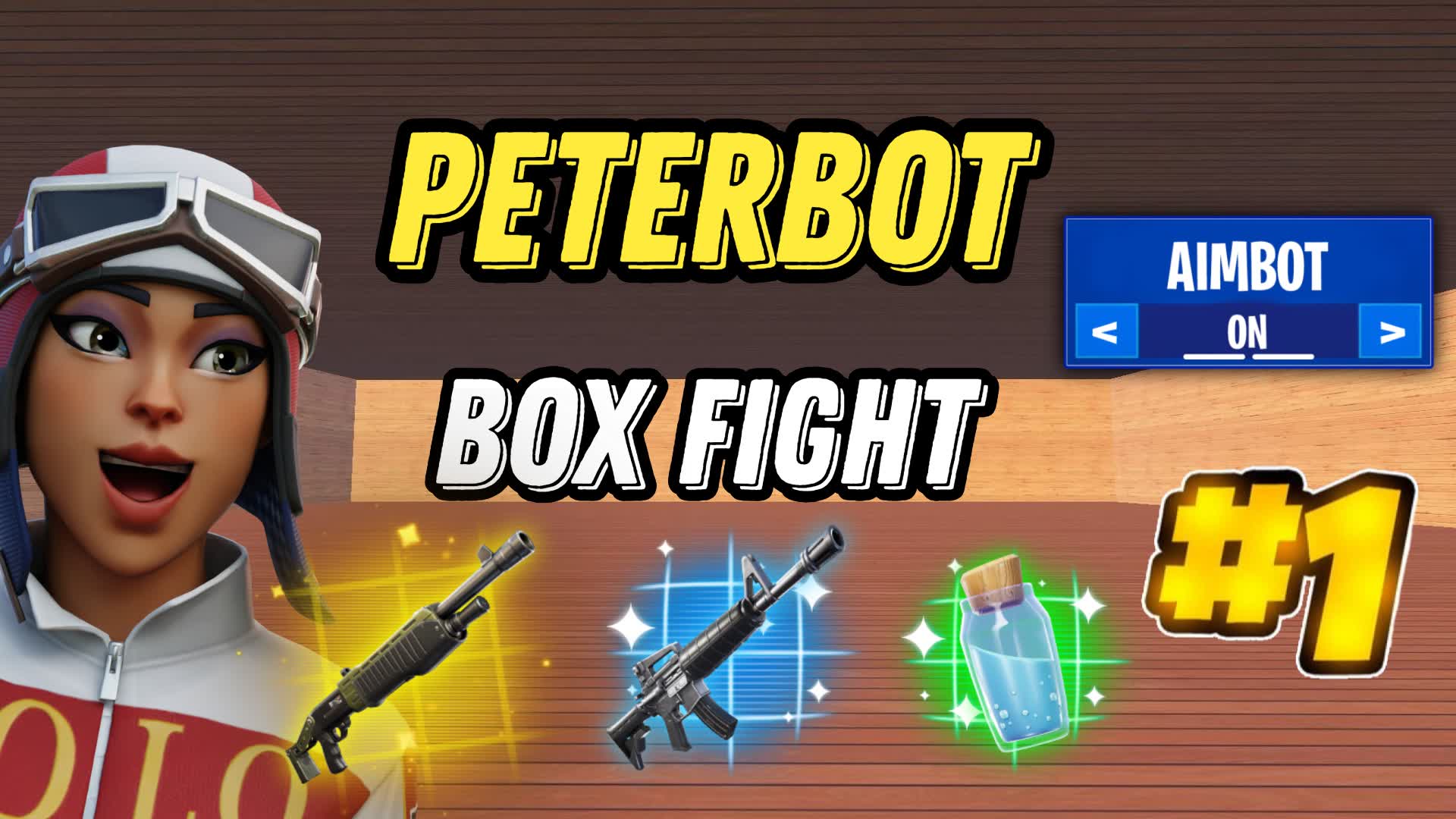 PETERBOT BOXFIGHT 📦 9325-4414-6591 by bichette - Fortnite Creative Map ...