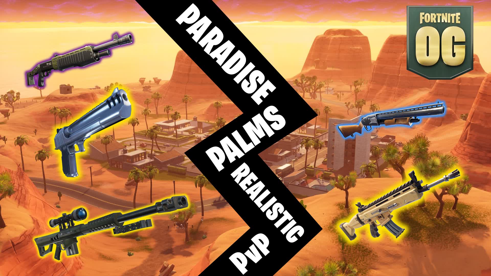 Paradise Palms PvP - OG Items 6817-7945-1904 by off-synix - Fortnite ...
