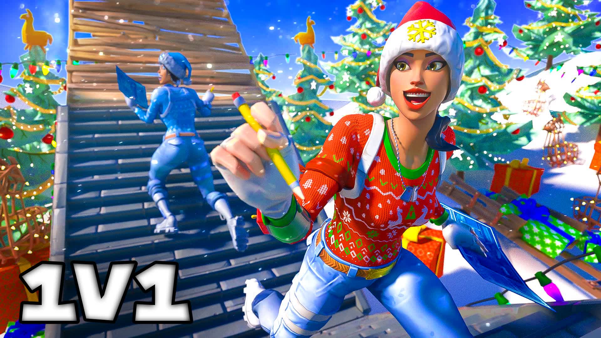 CHRISTMAS 1v1 🎅 0264-1330-9505 by deekay - Fortnite Creative Map Code ...