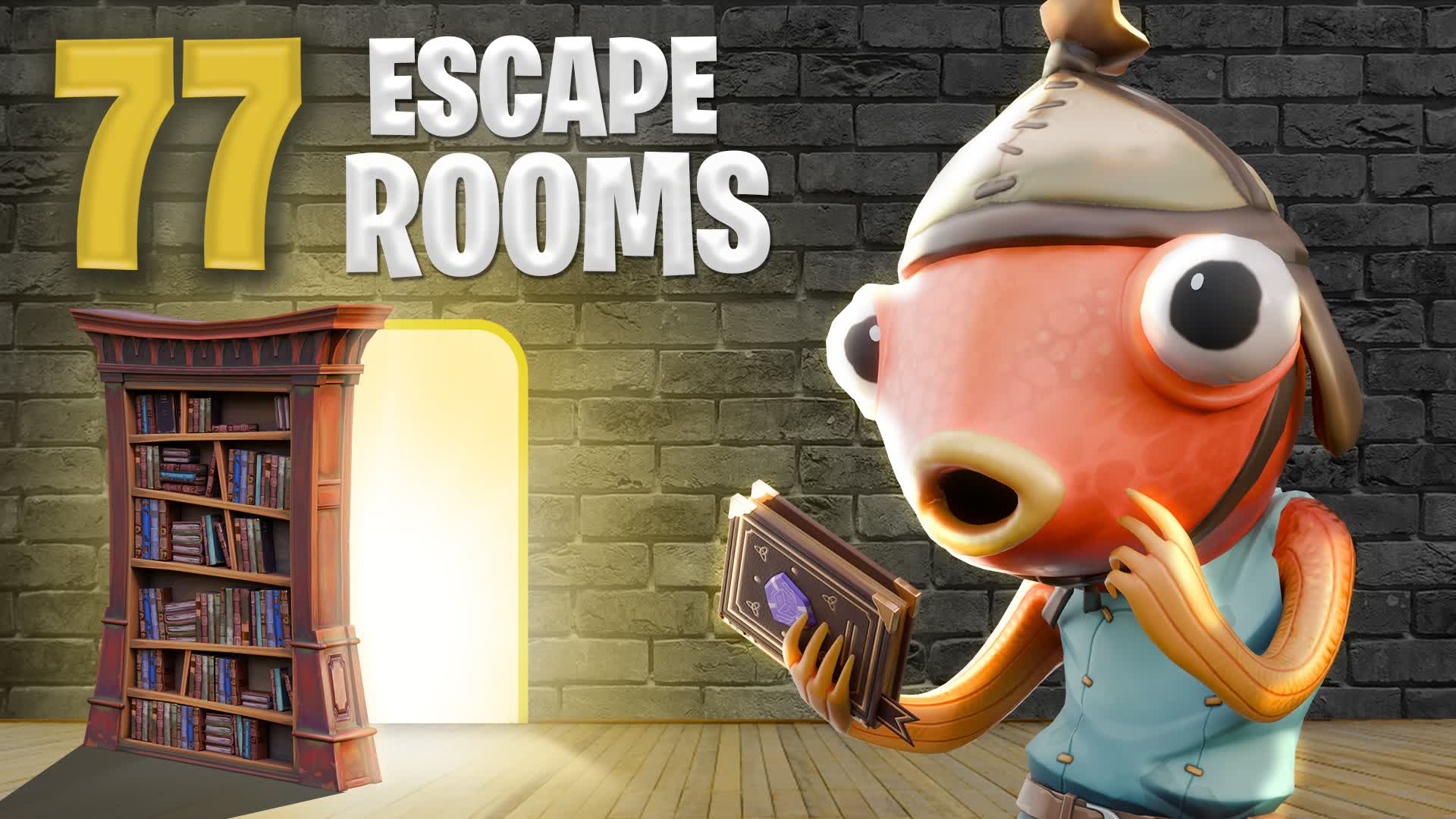 77 LEVELS ESCAPE ROOM 🏘️ 8913-4666-5702 by dojostudio - Fortnite Creative Map Code - Fortnite.GG
