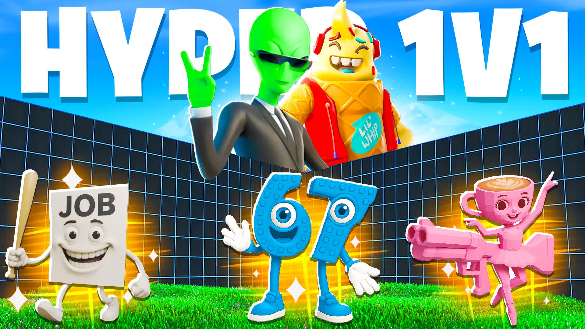 HYPER 1v1 FFA 6896-3167-3845 by froob - Fortnite Creative Map Code - Fortnite.GG