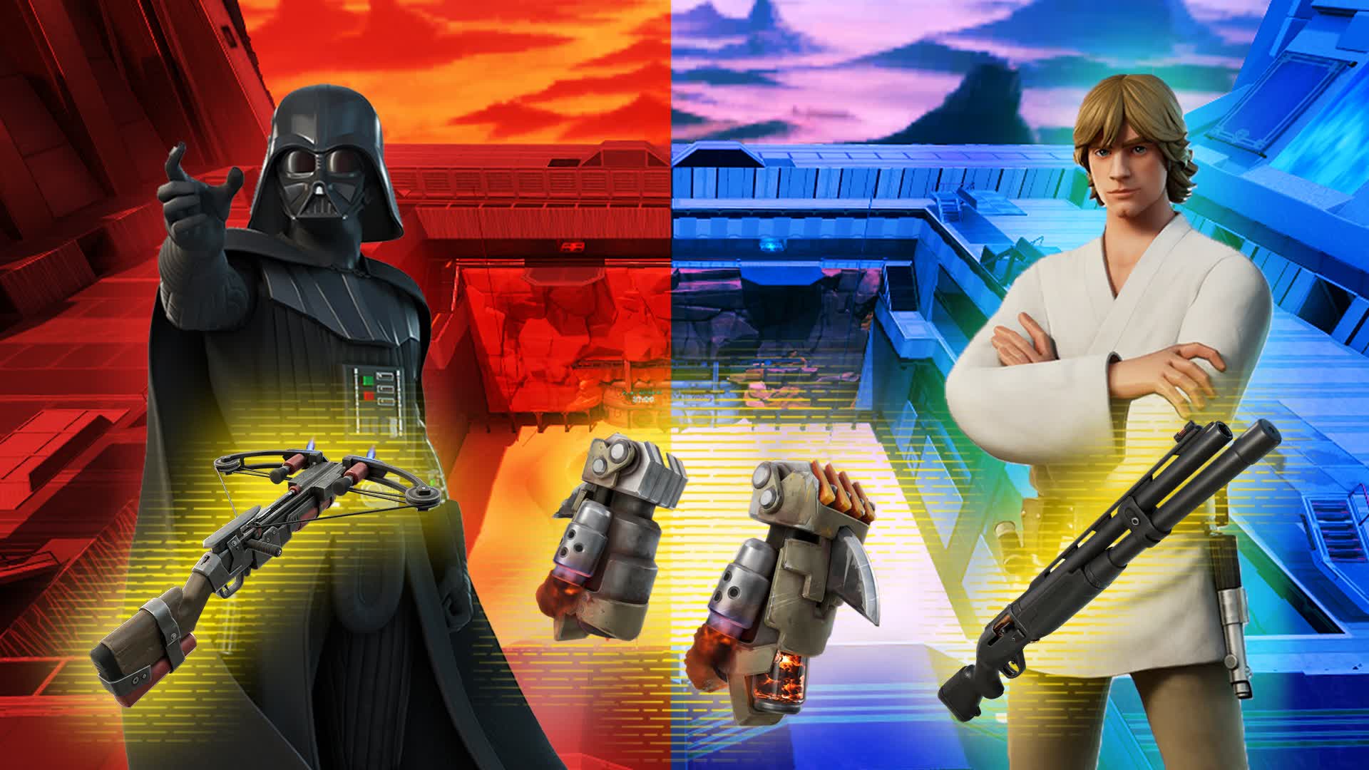 RED VS BLUE STAR WARS 🔴🔵 8414-6277-5659 by shoyuken - Fortnite Creative ...