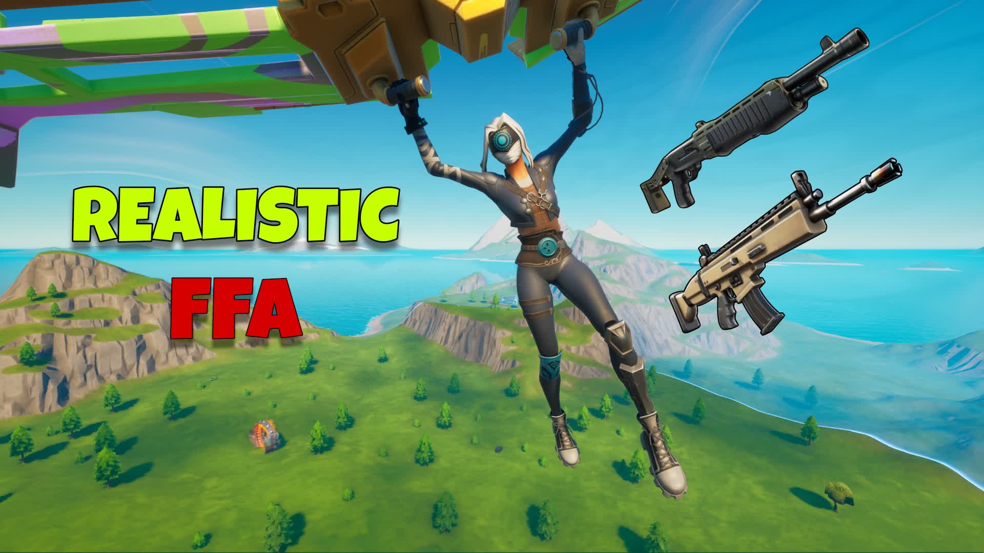 Realistic PvP - FFA 2218-8572-6413 by trexonics - Fortnite Creative Map Code - Fortnite.GG