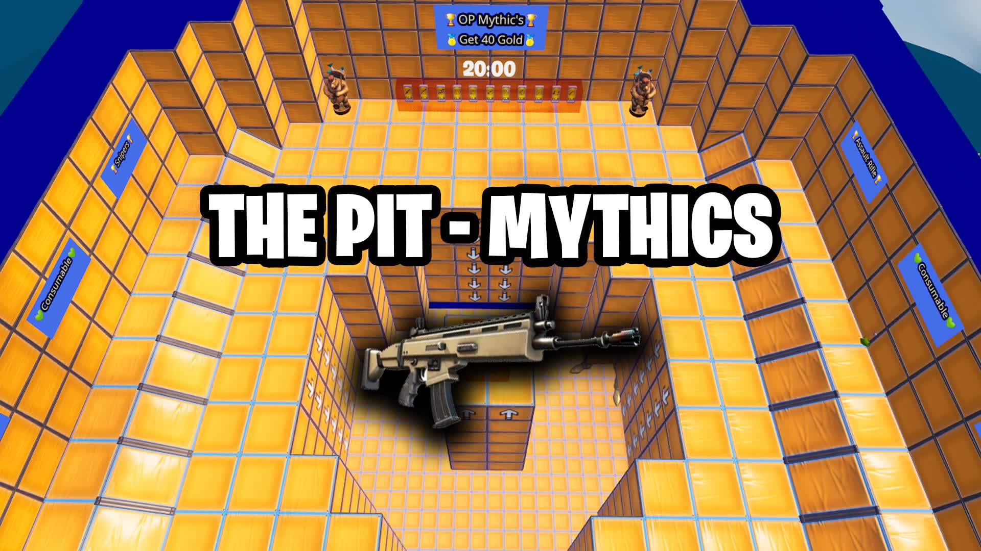 🏆 THE PIT - MYTHICS! 🏆 0950-6138-1195 by boaz-uefn - Fortnite Creative ...