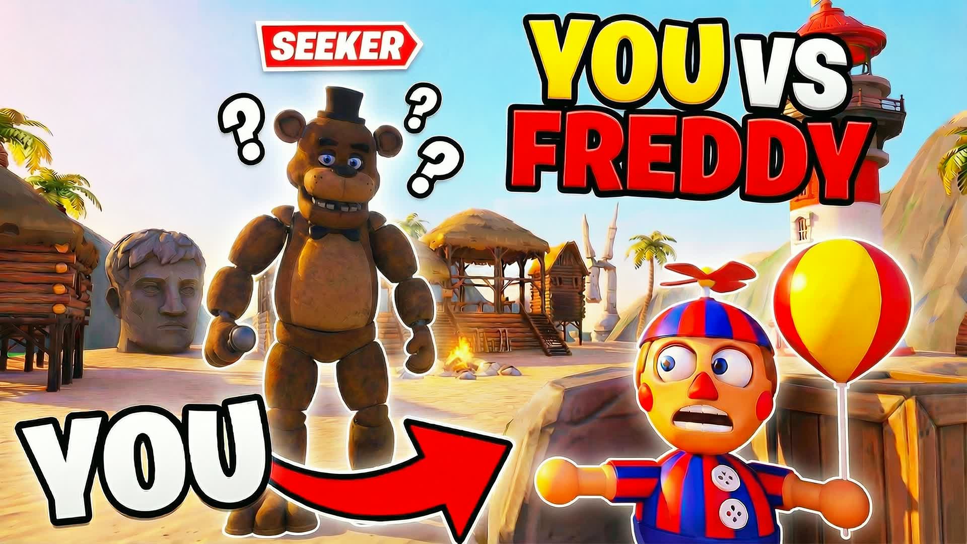 YOU VS FREDDY 5267-9616-1729 by ottothe2nd - Fortnite Creative Map Code ...