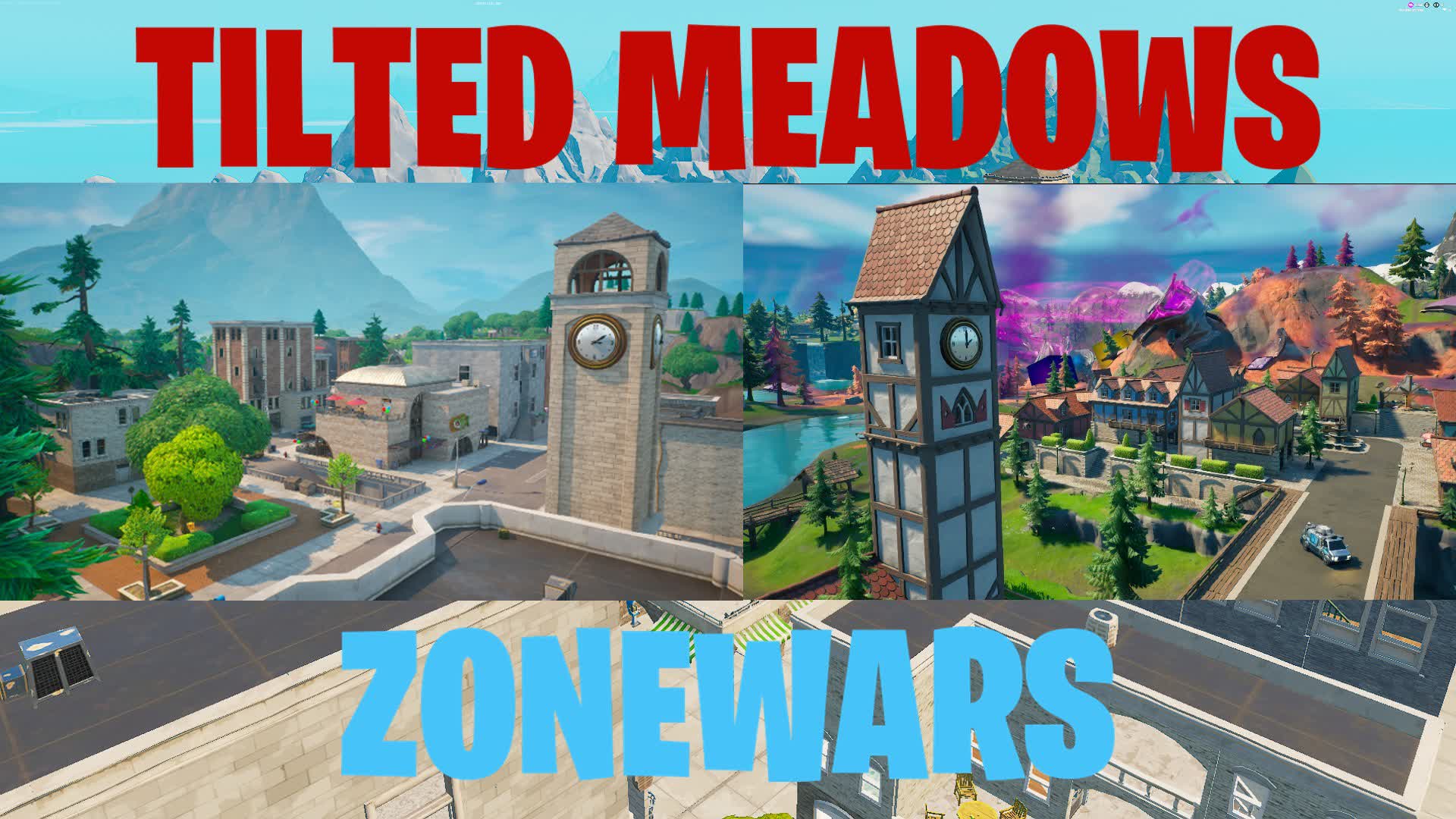 Tilted Meadows Zone wars 9564-8215-8854 by lion_cc - Fortnite Creative Map Code - Fortnite.GG