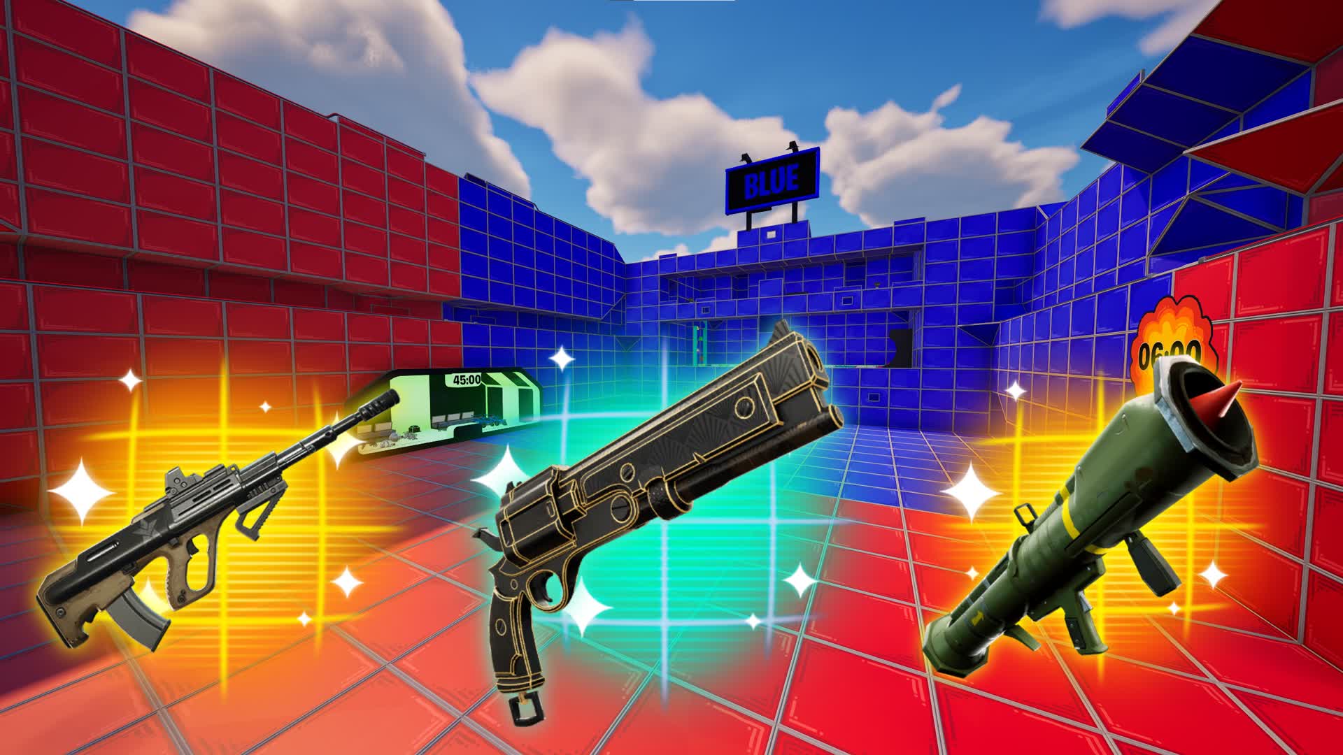 Gamers Red VS Blue🔴🔵 6860-5754-5194 by maosfnc - Fortnite Creative Map ...