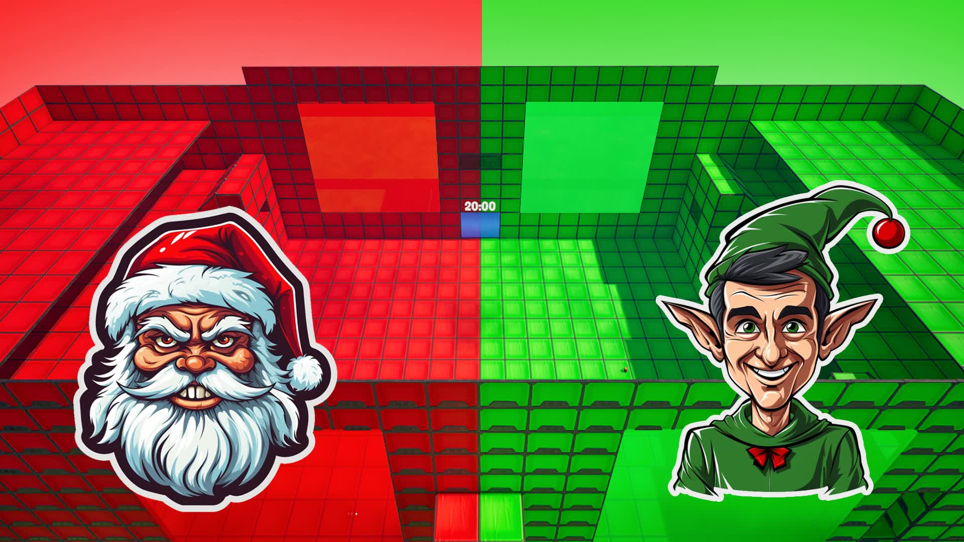 🎅SANTA VS ELF🎄 0793-9030-2989 by miniduck - Fortnite Creative Map Code ...