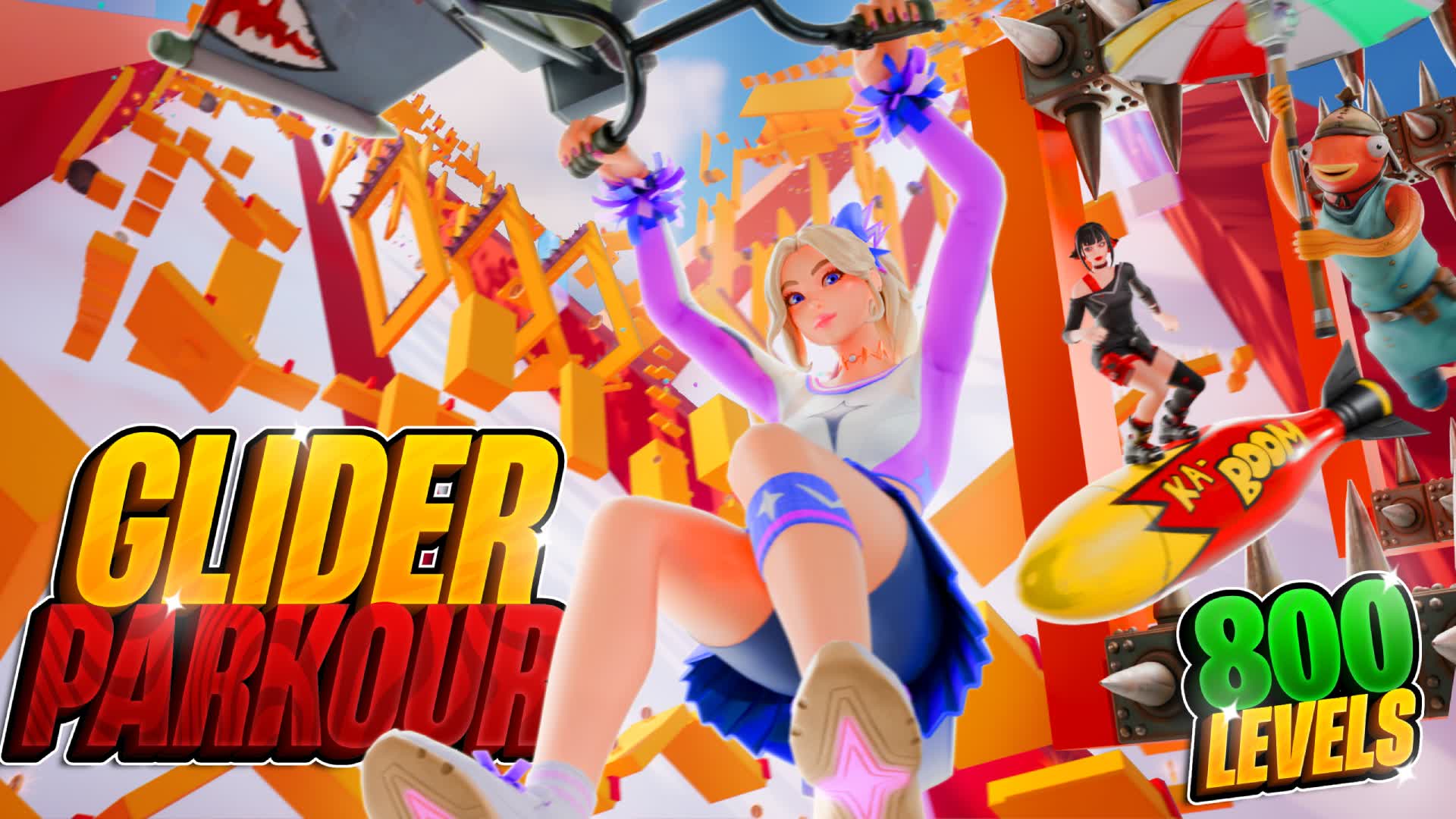 GLIDE TOWER 🪂 PARKOUR 800+ LEVELS 7178-4589-2408 by fentlii - Fortnite Creative Map Code ...