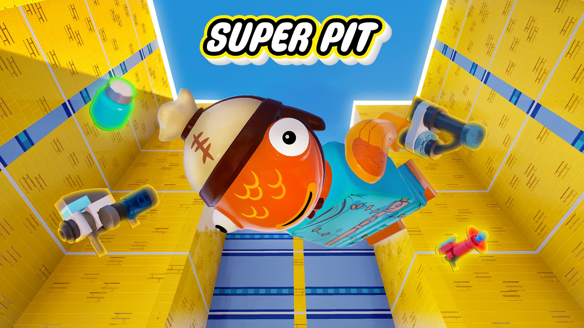 SUPER PIT 🧱 FREE FOR ALL 6153-8517-1207 by nickace_gr - Fortnite Creative Map Code - Fortnite.GG