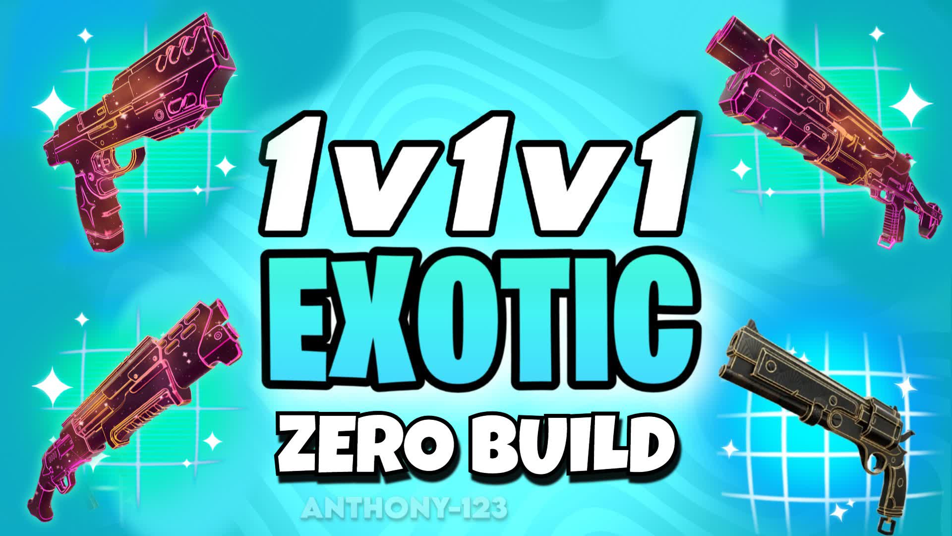 1v1v1 EXOTIC PVP 1v2 ZERO BUILD FFA PRO 6575-0569-7949 by anthony-123 - Fortnite Creative Map ...