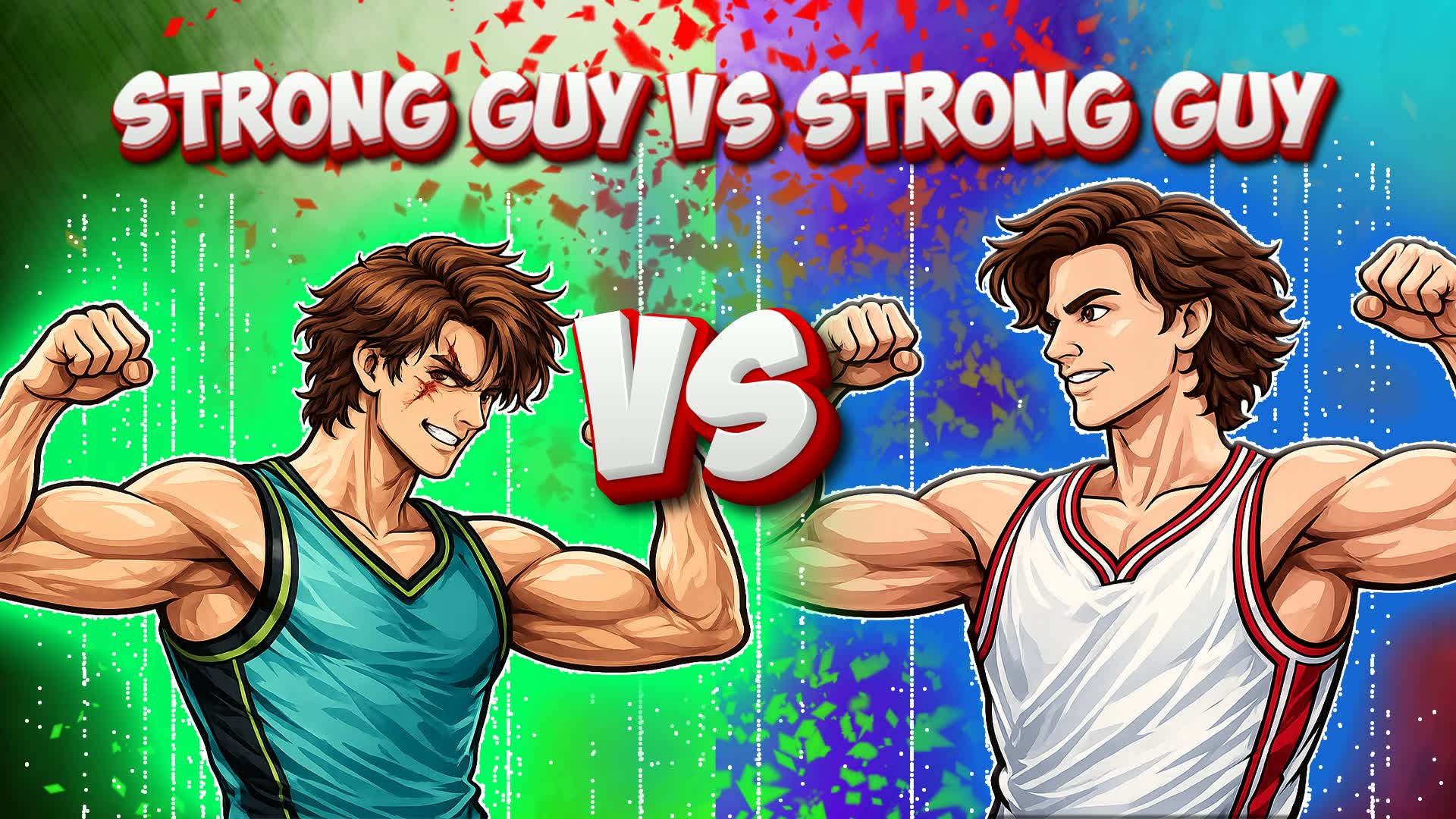 strong guy vs strong guy 2435-1287-0372 by qwertgamesfn - Fortnite ...